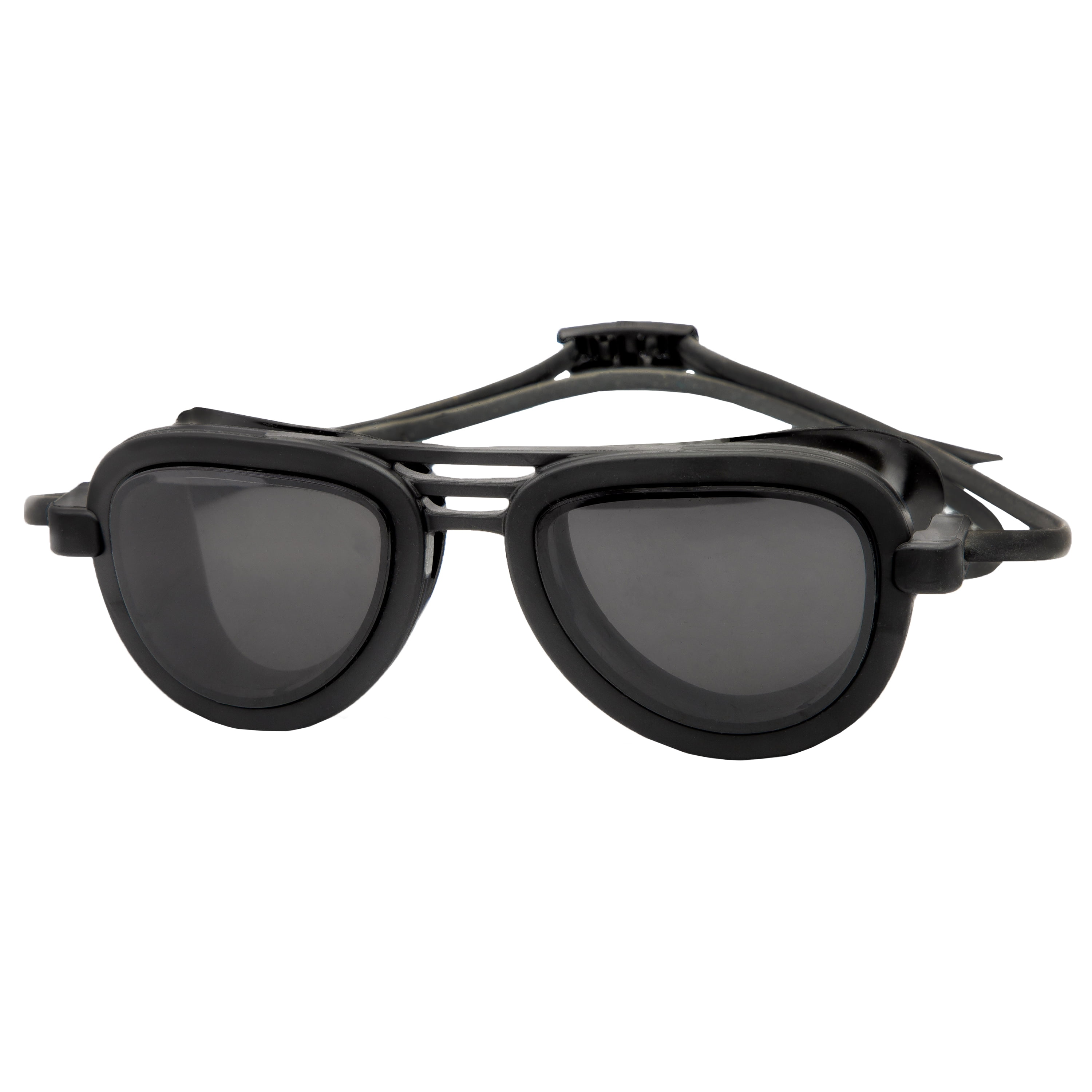 Dolfino Adult Aviator Shade Goggle, Black, Unisex - Walmart.com