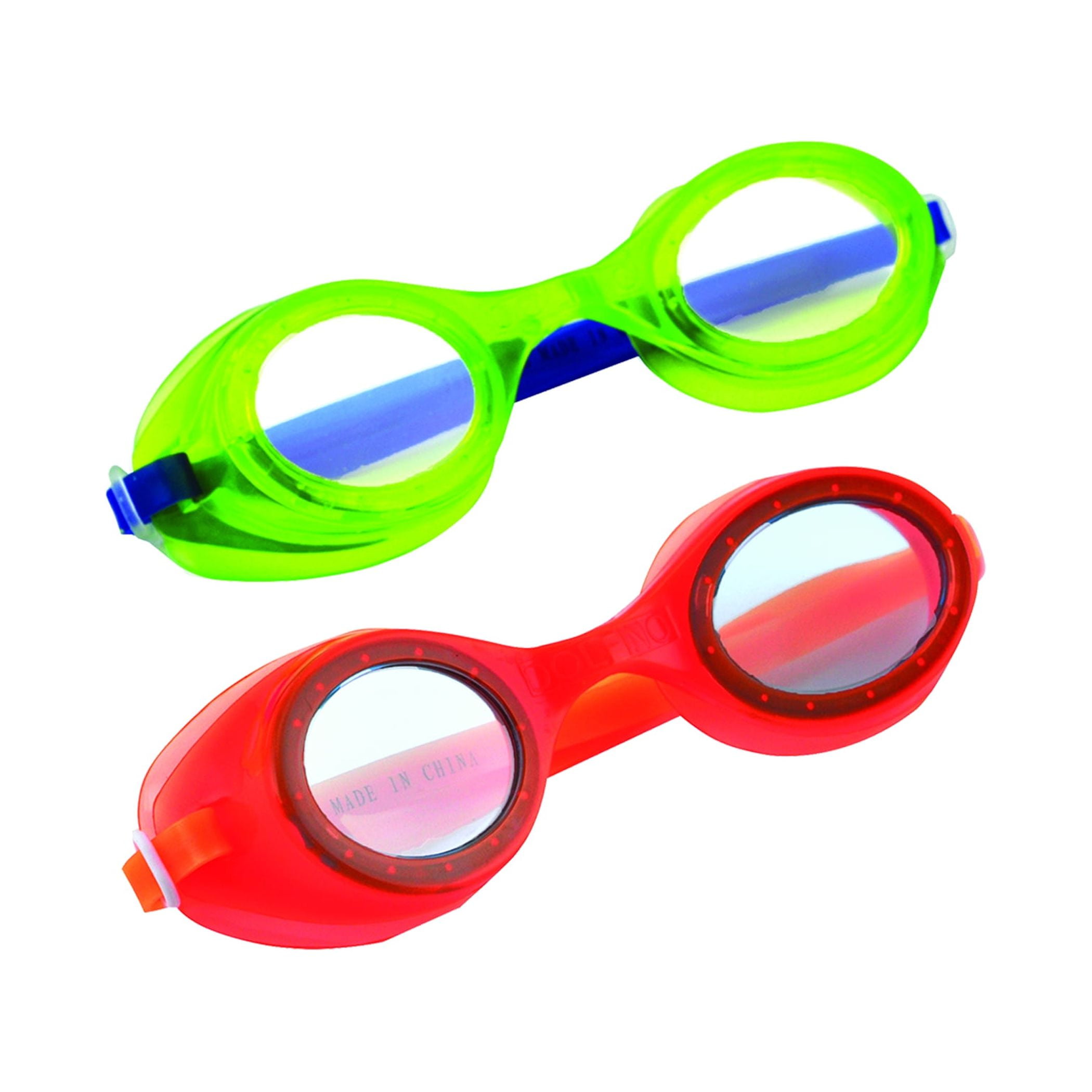 Dolfino Premier 2 pack Child Swim Goggle, Orange - Walmart.com