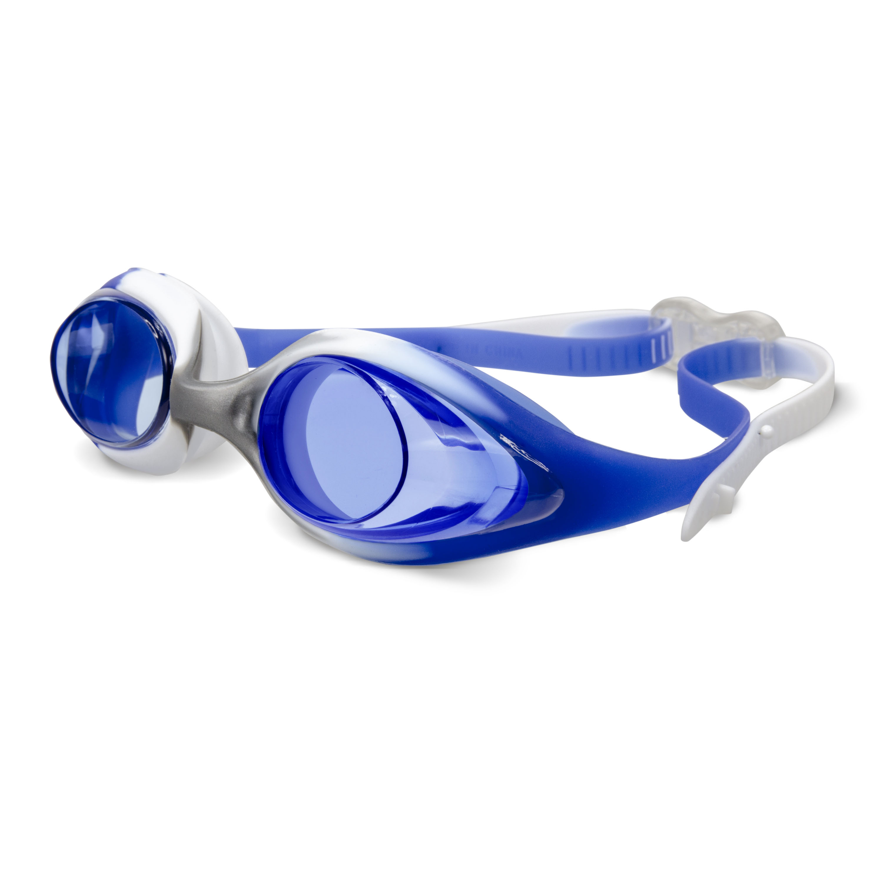 Arena Spider Youth Swimming Goggles in Blue-Light Blue-Blue Adjustable ...