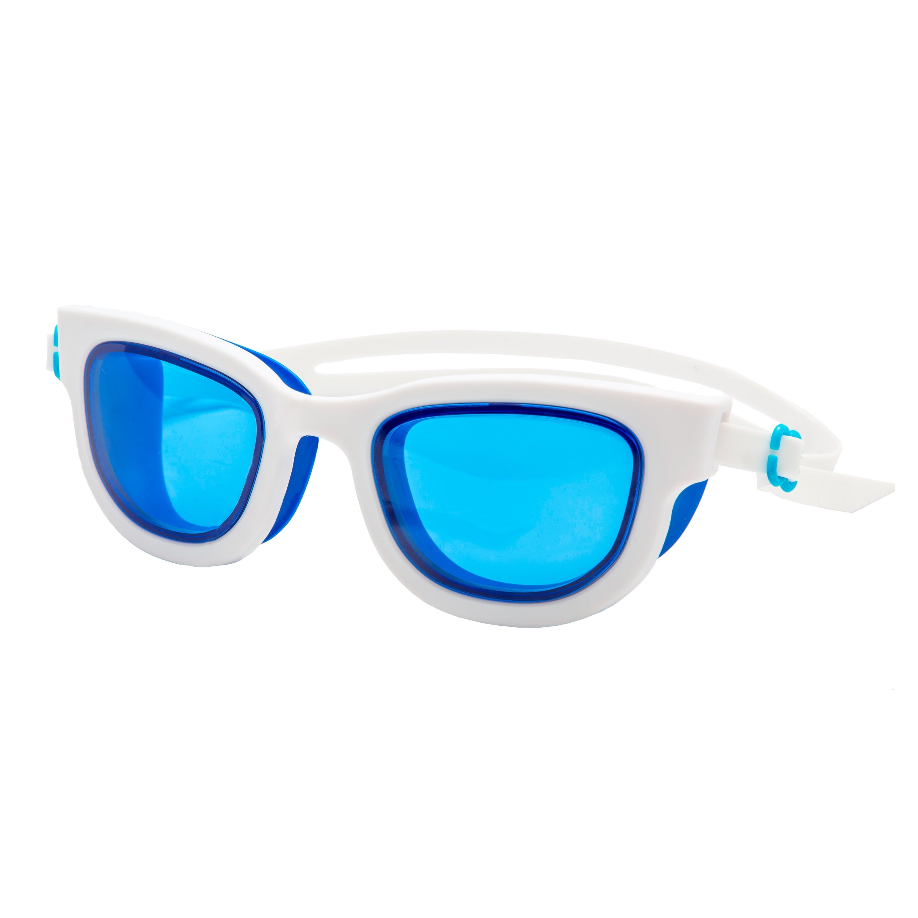 Dolfino Youth Swim Goggles with Blue Tinted UV Protection Lenses ...