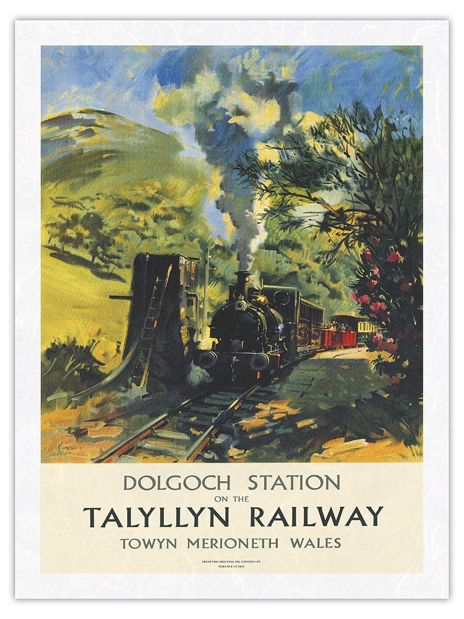 Dolgoch Station on the Talyllyn Railway - Tywyn (Towyn) Wales - Vintage ...