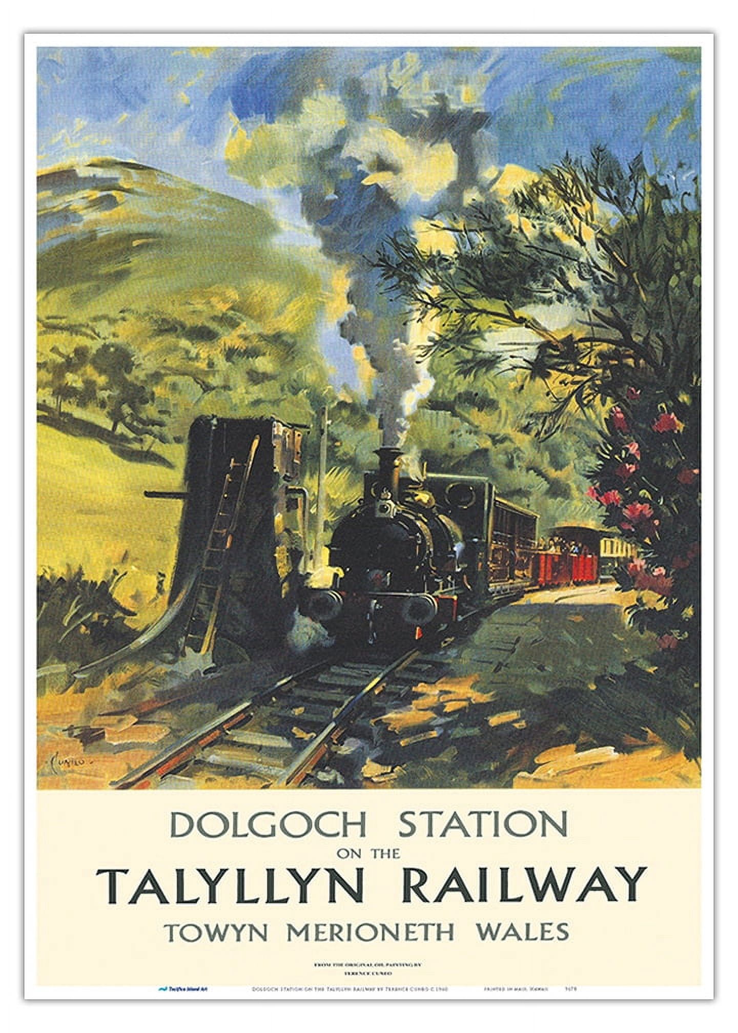 Dolgoch Station on the Talyllyn Railway - Tywyn (Towyn) Wales - Vintage ...