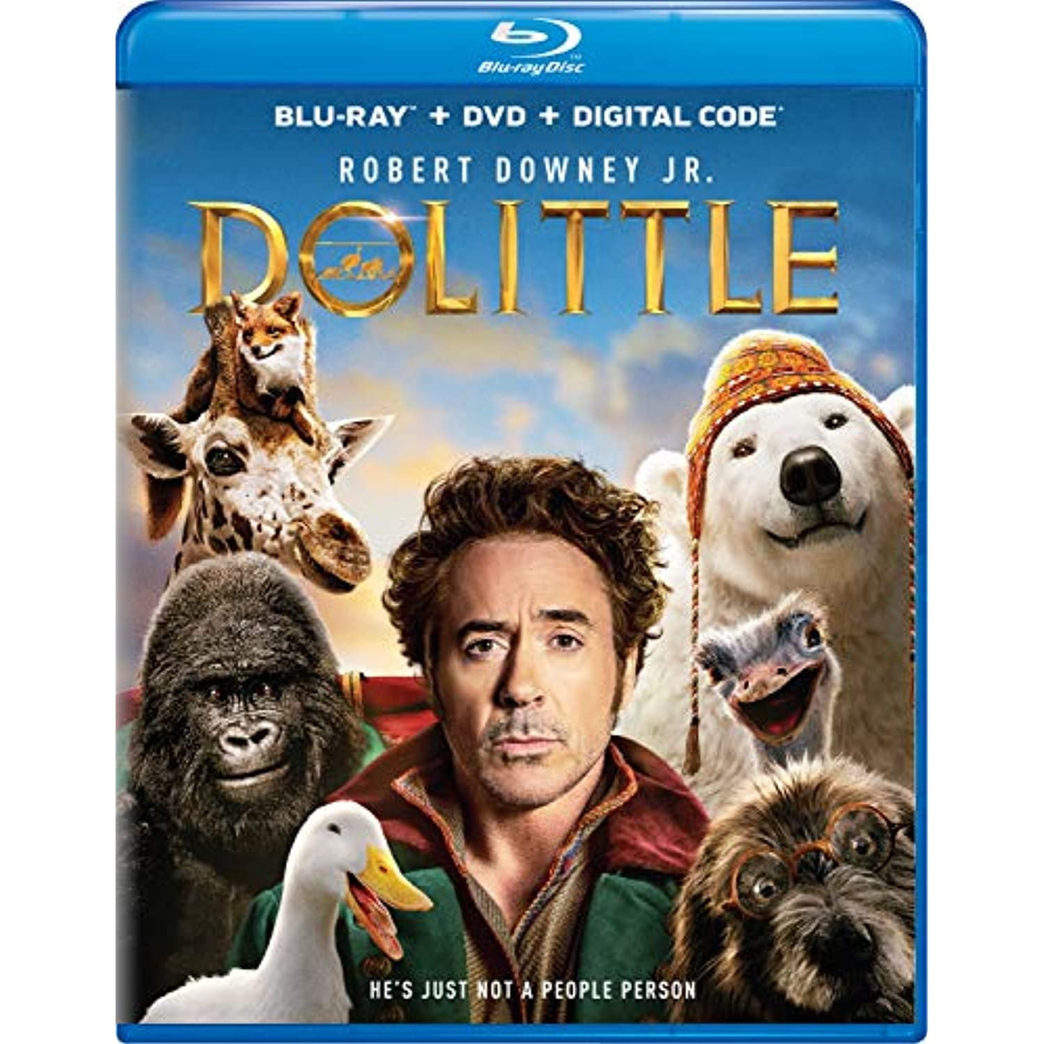 Universal Studios Dolittle Comedy (Blu-ray + DVD + Digital Copy ...