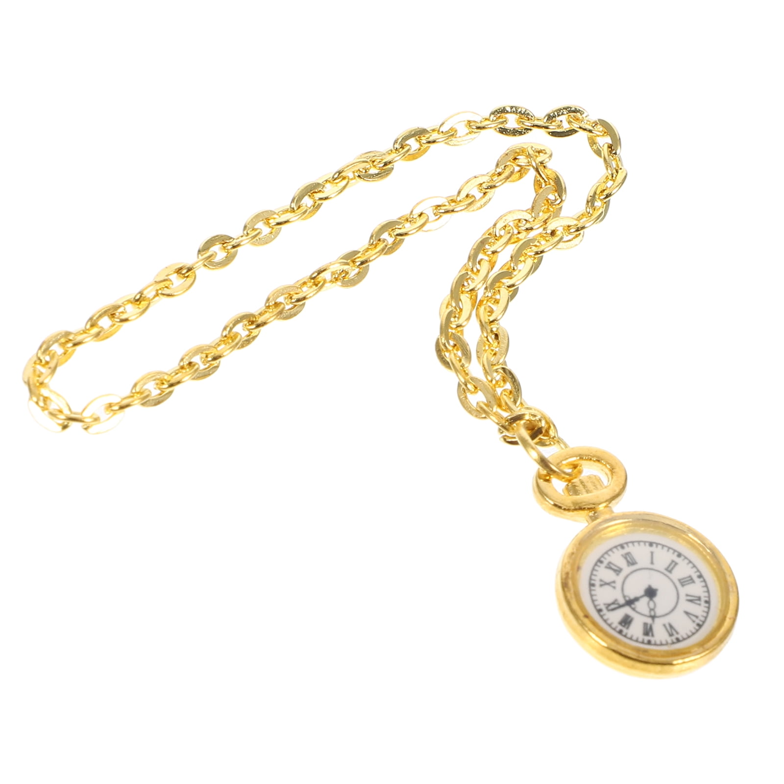 unbranded Doll House Accessory Decoration Mini Pocket Watch Vintage ...