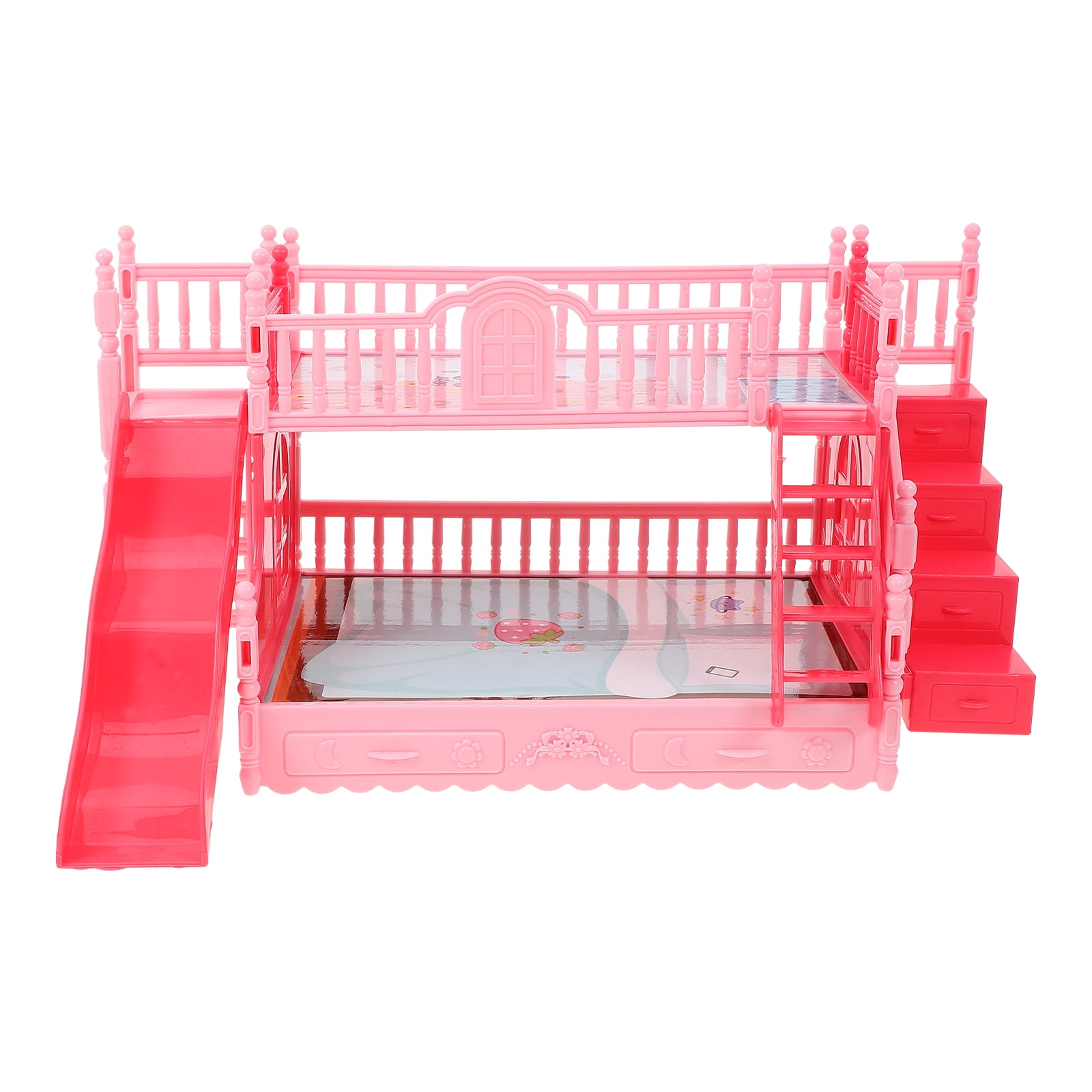 Doll Bunk Bed Set Baby Dolls for Girls Twin Bunk Beds Mini House ...