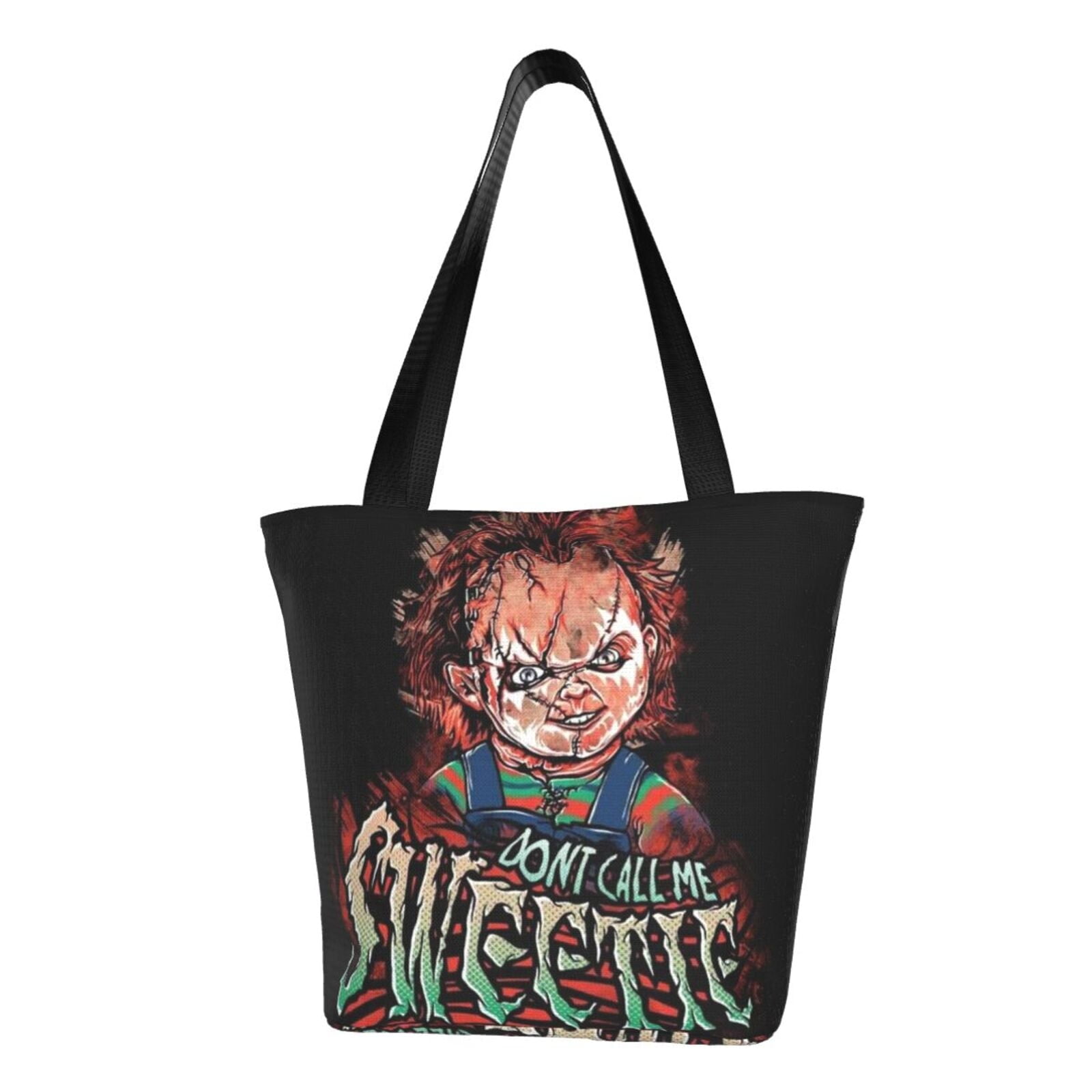 Doll Chucky Childs Play Women's Tote Bag Large Capacity Shoulder ...