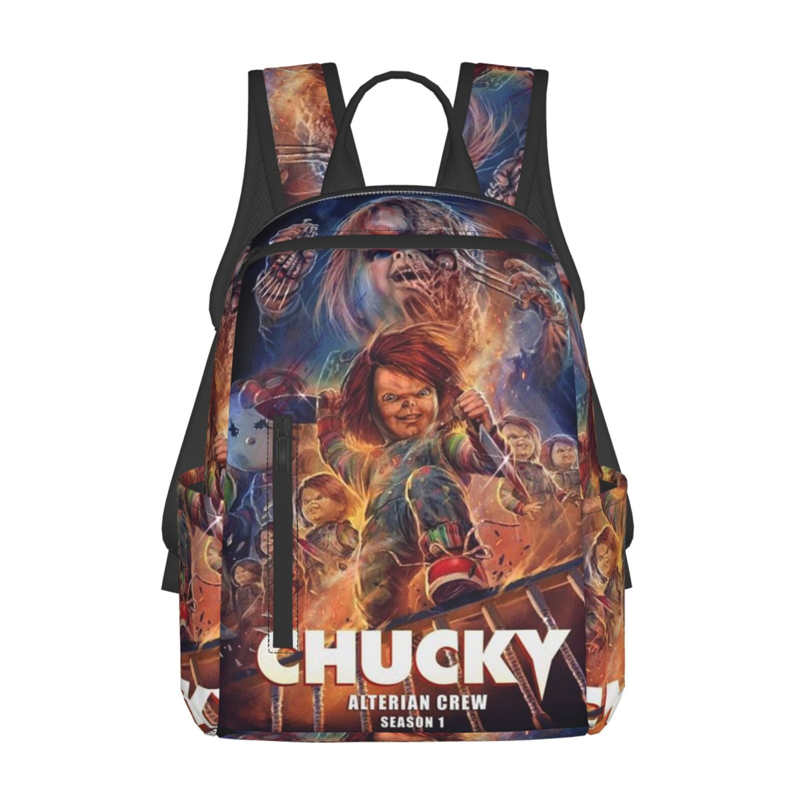 Doll Chucky Horror Lightweight Backpack Student Bookbag School Bag ...