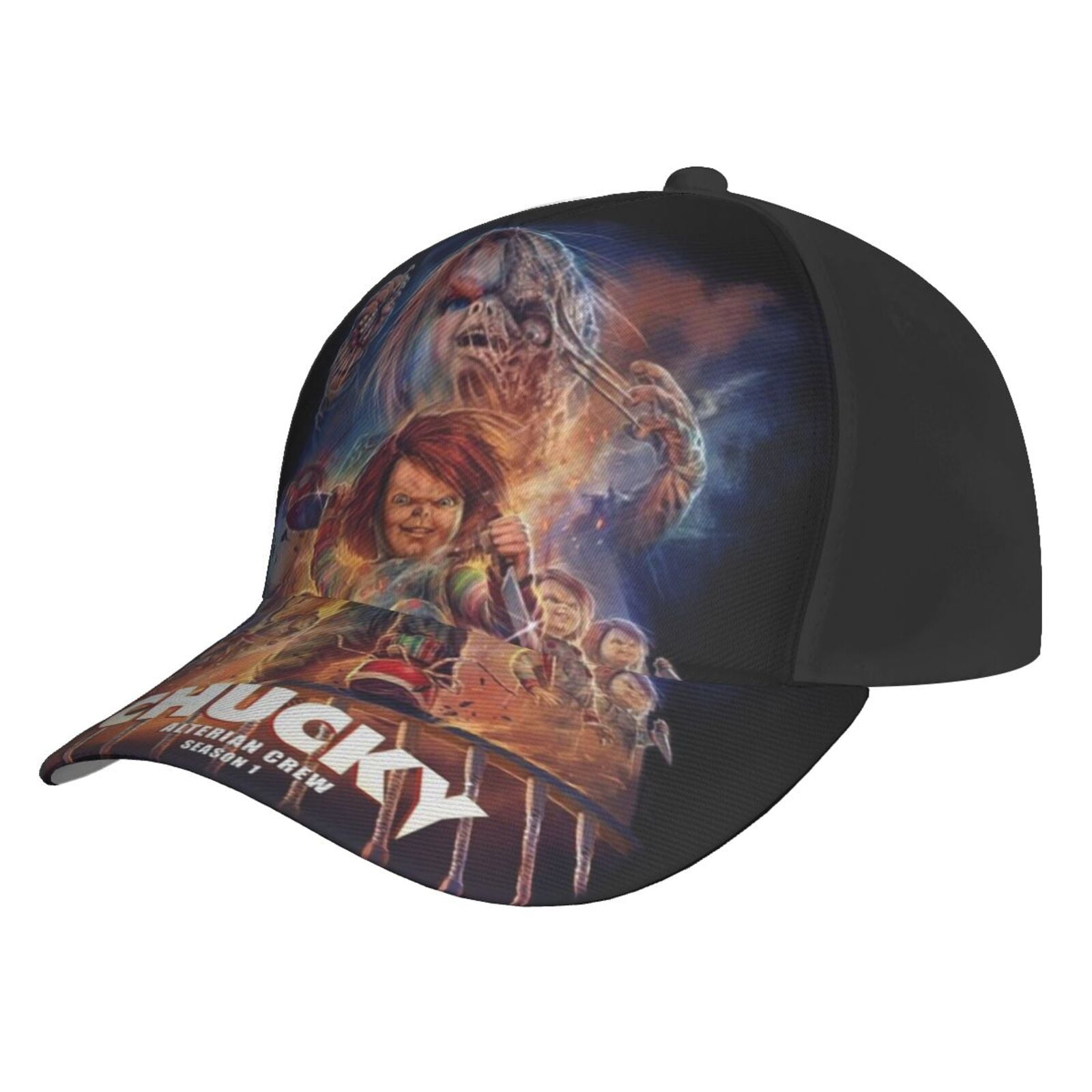 Doll Chucky Horror Unisex Baseball Cap Adjustable Trucker Dad Hat Anti ...