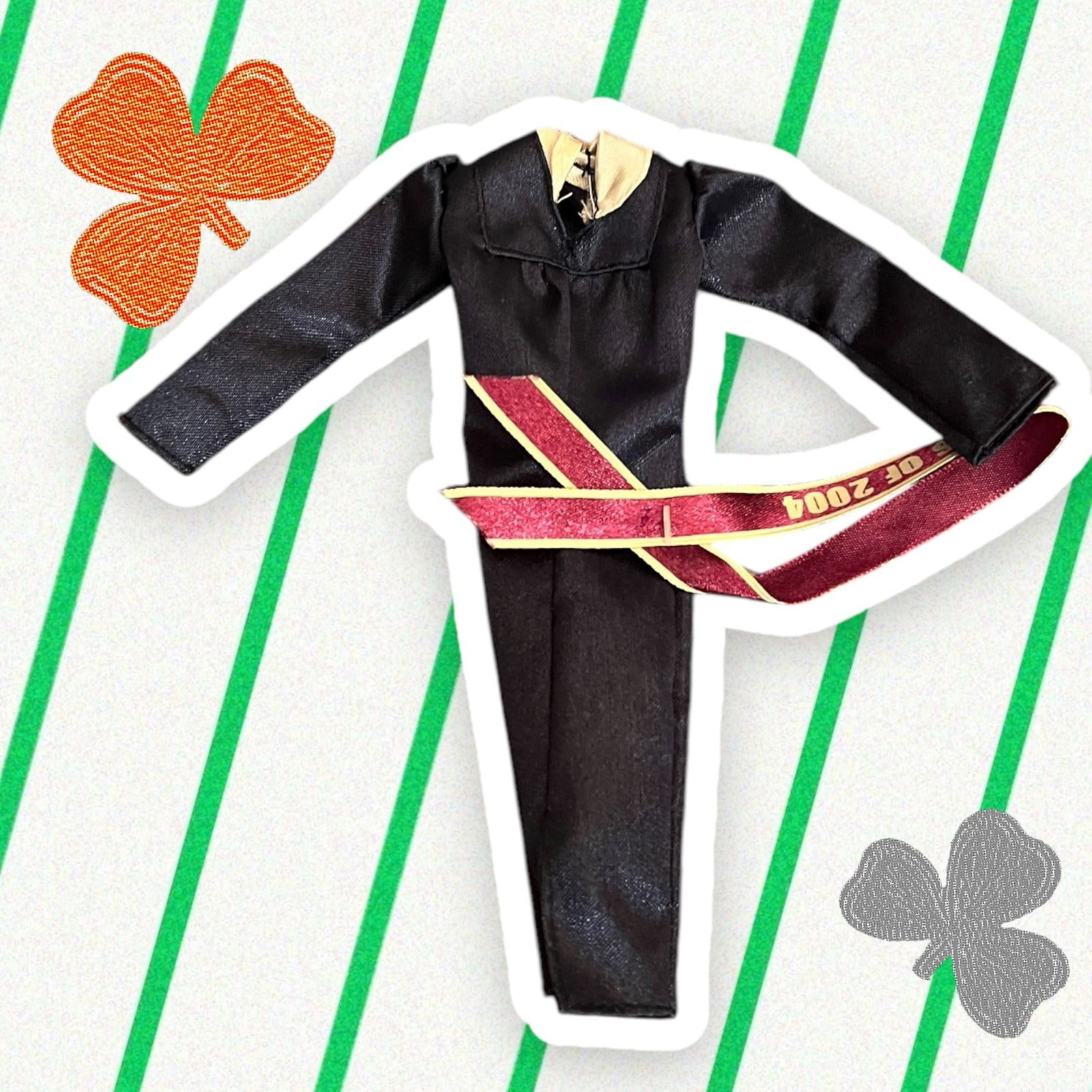Doll Class Of 2004 Graduate Graduation Gown Accessory - Walmart.com