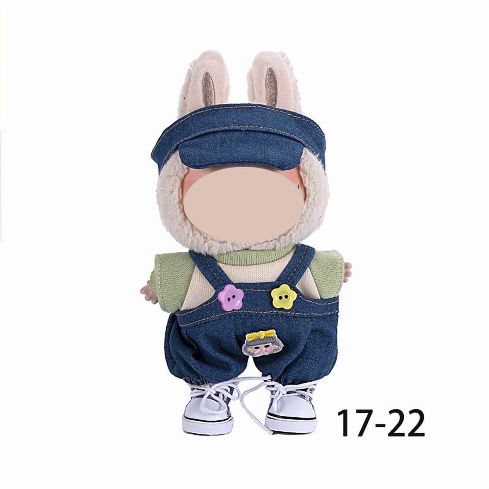 Doll Clothes Set for 6.7in(17cm) Lbb Plush Toys, Vinyl Dolls, and ...