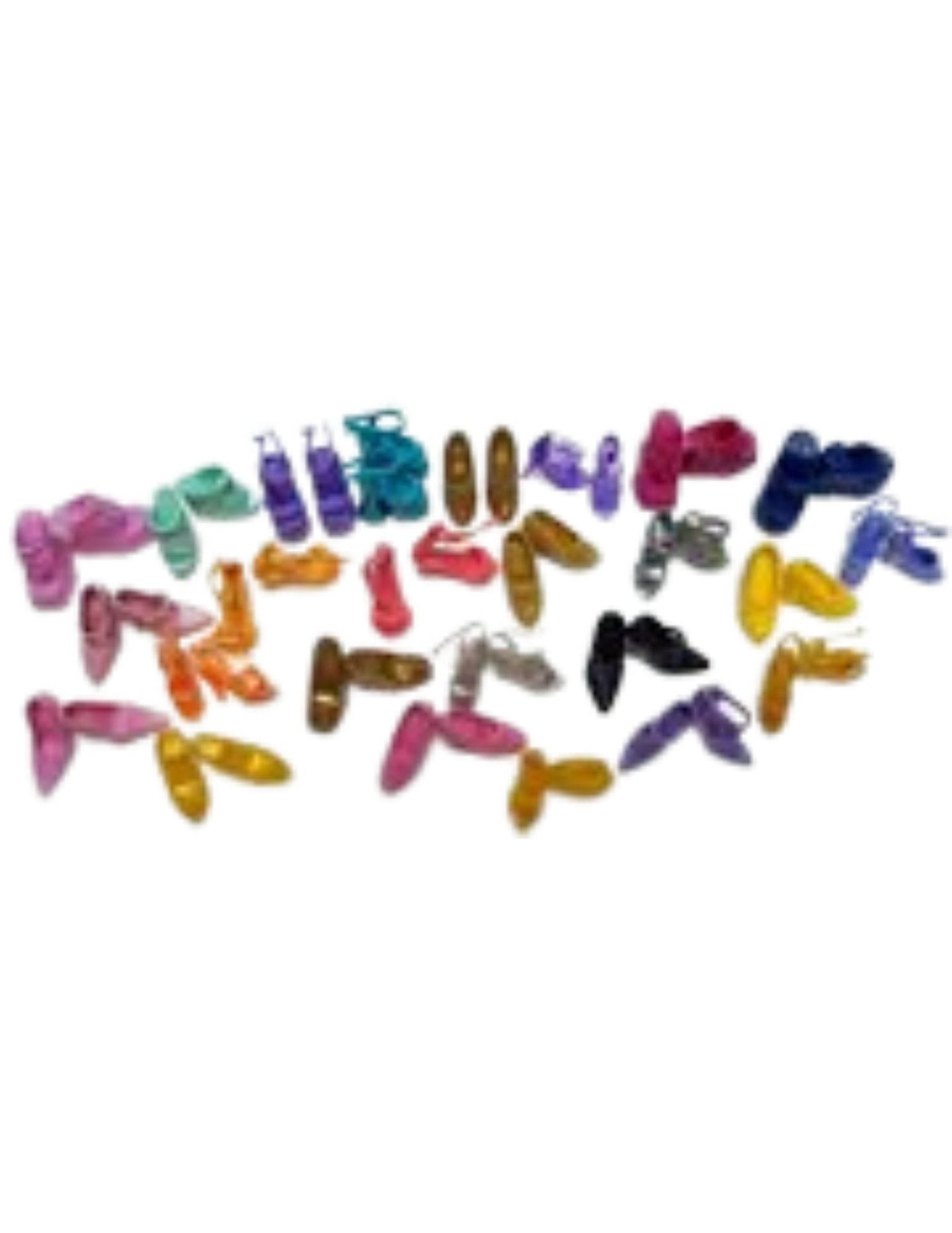 Barbie Doll Accessories: Superstore 25 Sets of Fashion Doll Shoes for ...