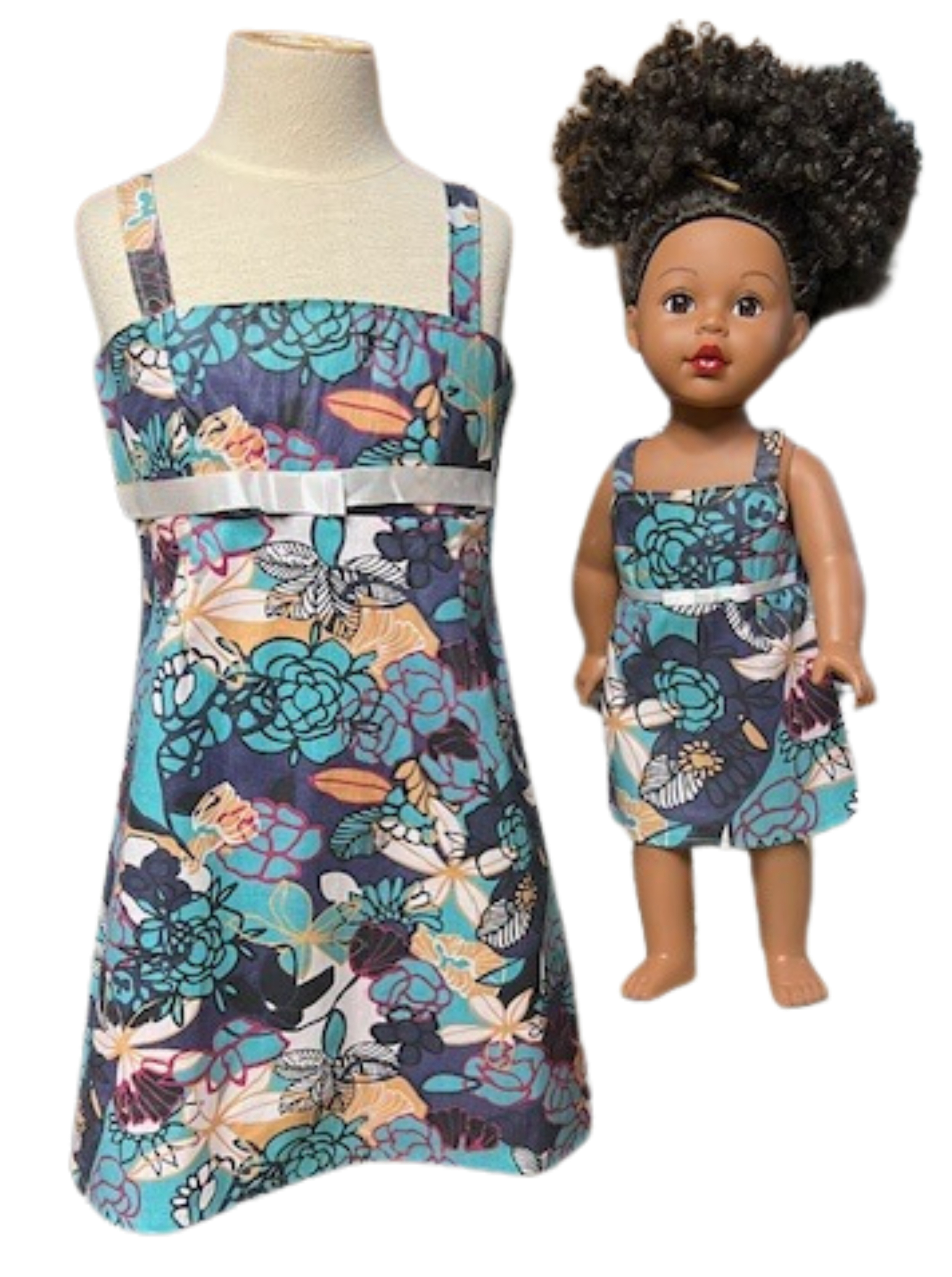 Doll Clothes Superstore Handmade Size 5 Matching Girl & Doll Earthtone ...