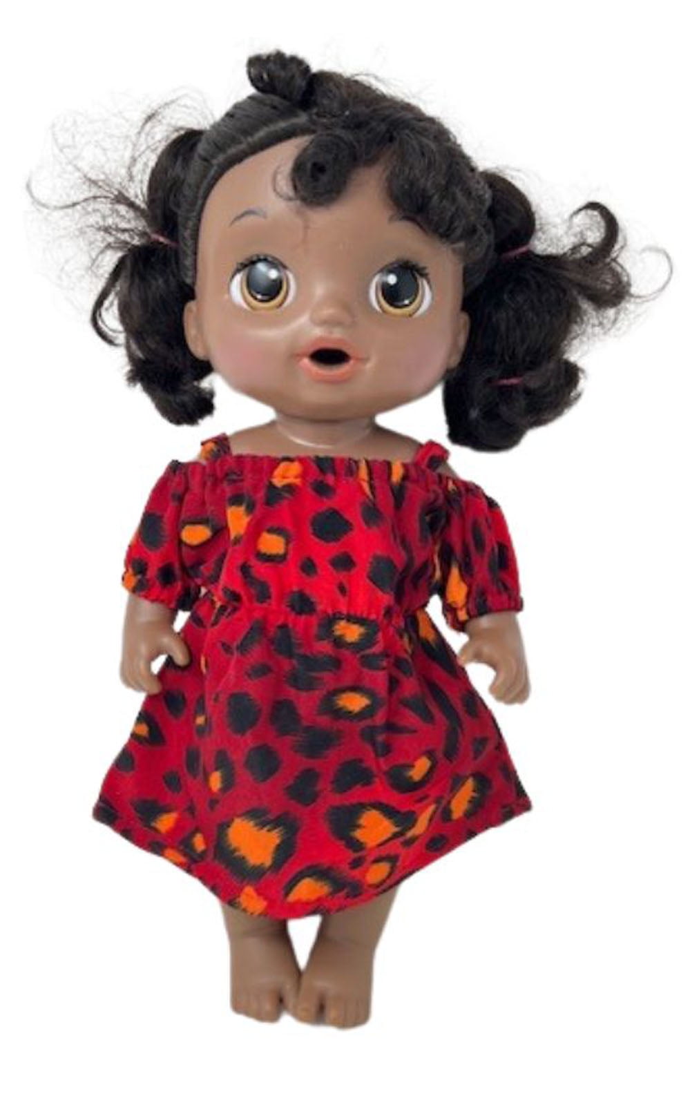 Doll Clothes Superstore Maroon Dress Fits 14 Inch Baby Alive And Little ...