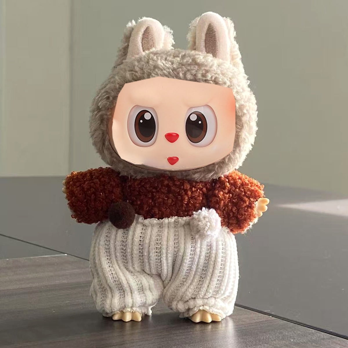 Doll Clothes overalls for 6.7in(17cm) Lbb Plush Toys, Vinyl Dolls, and ...