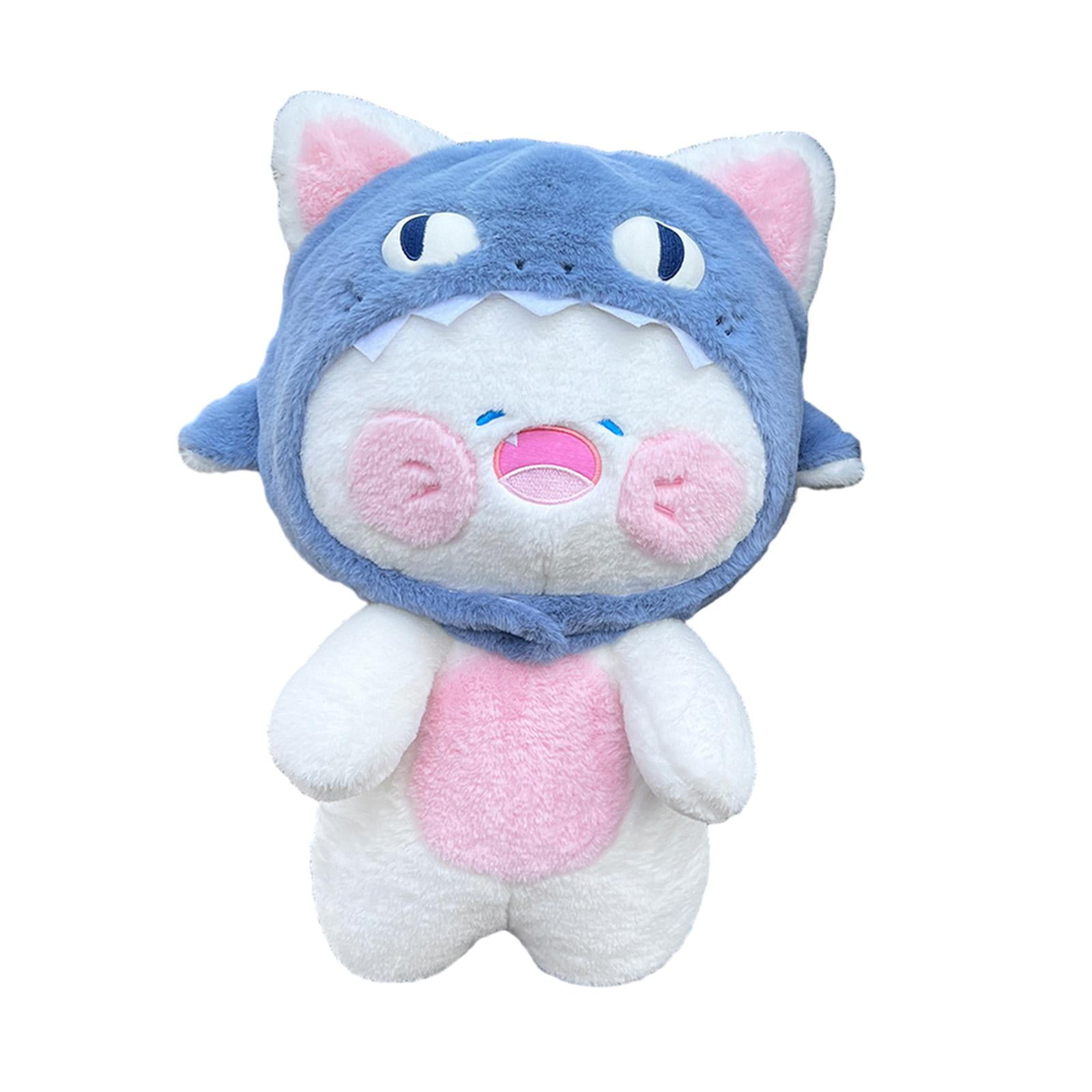 Doll Cute Shark Cat Plush Toy, Home Decoration, Cartoon Sleeping Pillow ...