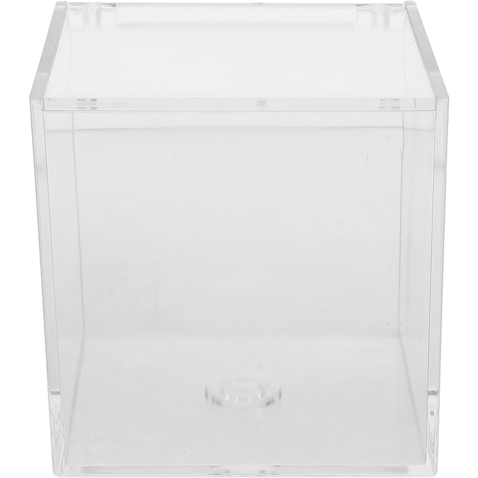 Doll Display Case Acrylic Storage Box Doll Holder Desktop Paperclips ...