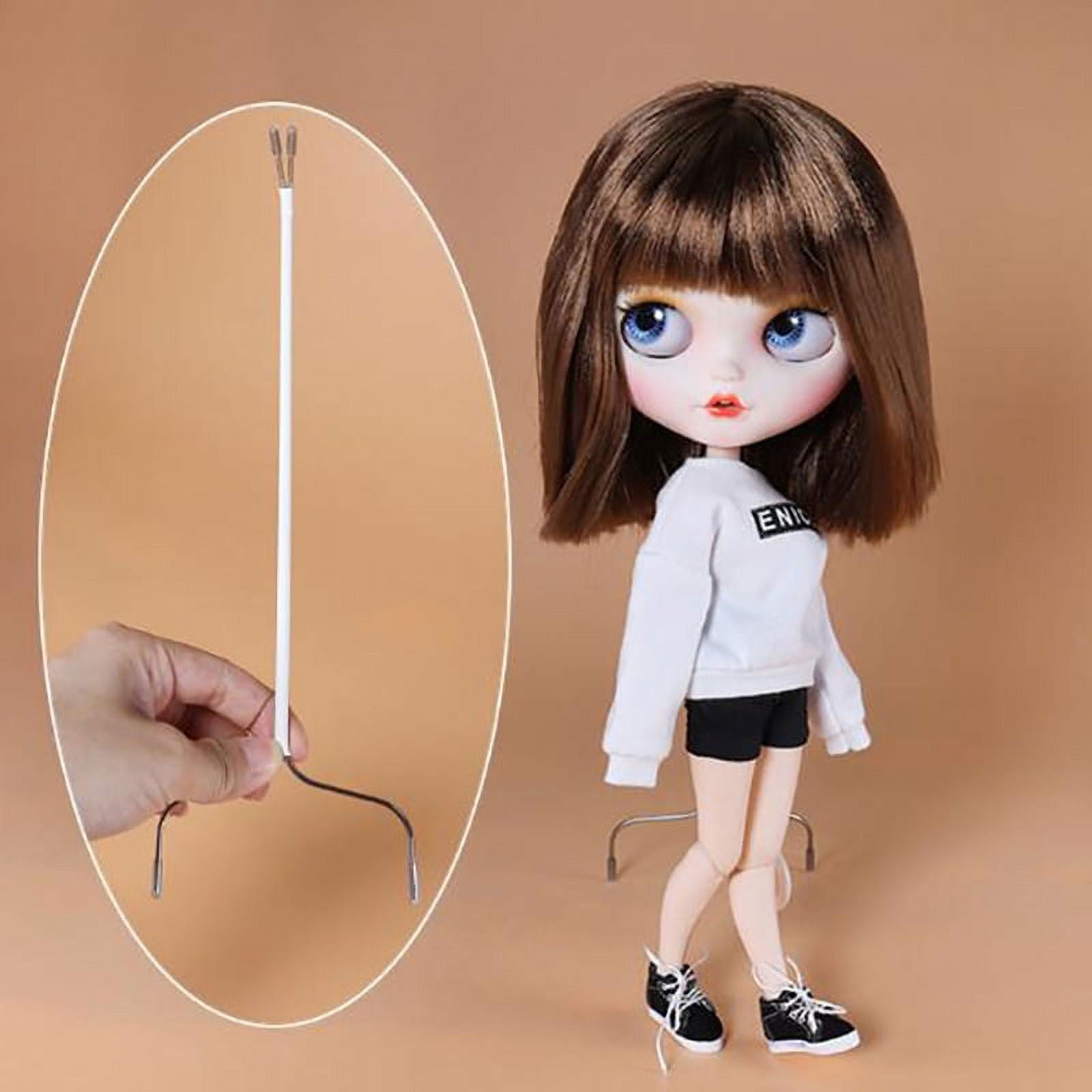 Doll Display Stand Action Pose Figures Invisible Holder for Blythe ...