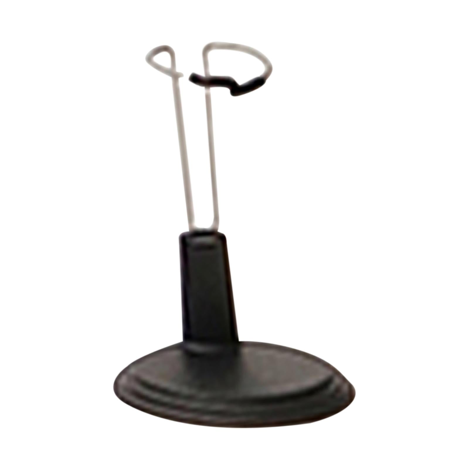 Doll Display Stand Round Base Portable Support Bracket Mini Display ...