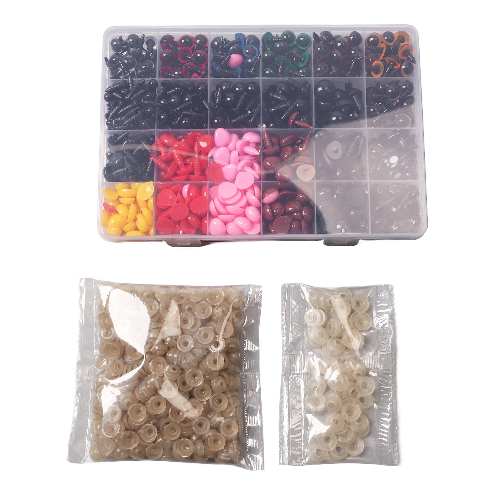 Doll Eyes Nose Set Cute Vivid Fun Safety Noses Eyes with Washers for ...