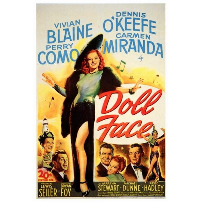 Doll Face Movie Poster - 27 x 40 in. - Walmart.com
