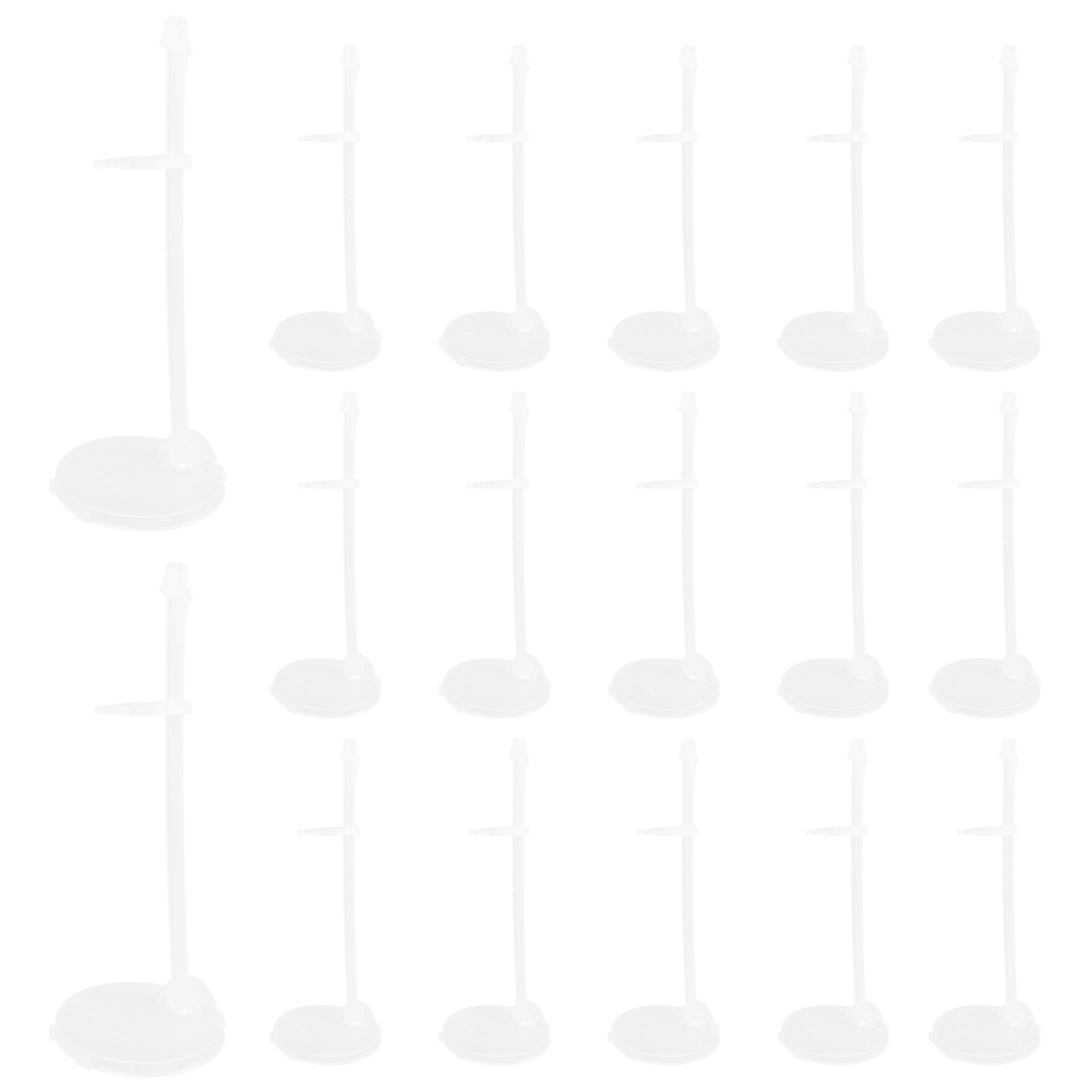 Doll Figure Stand Portable Display Desktop Puppet Mini Figures Rack ...