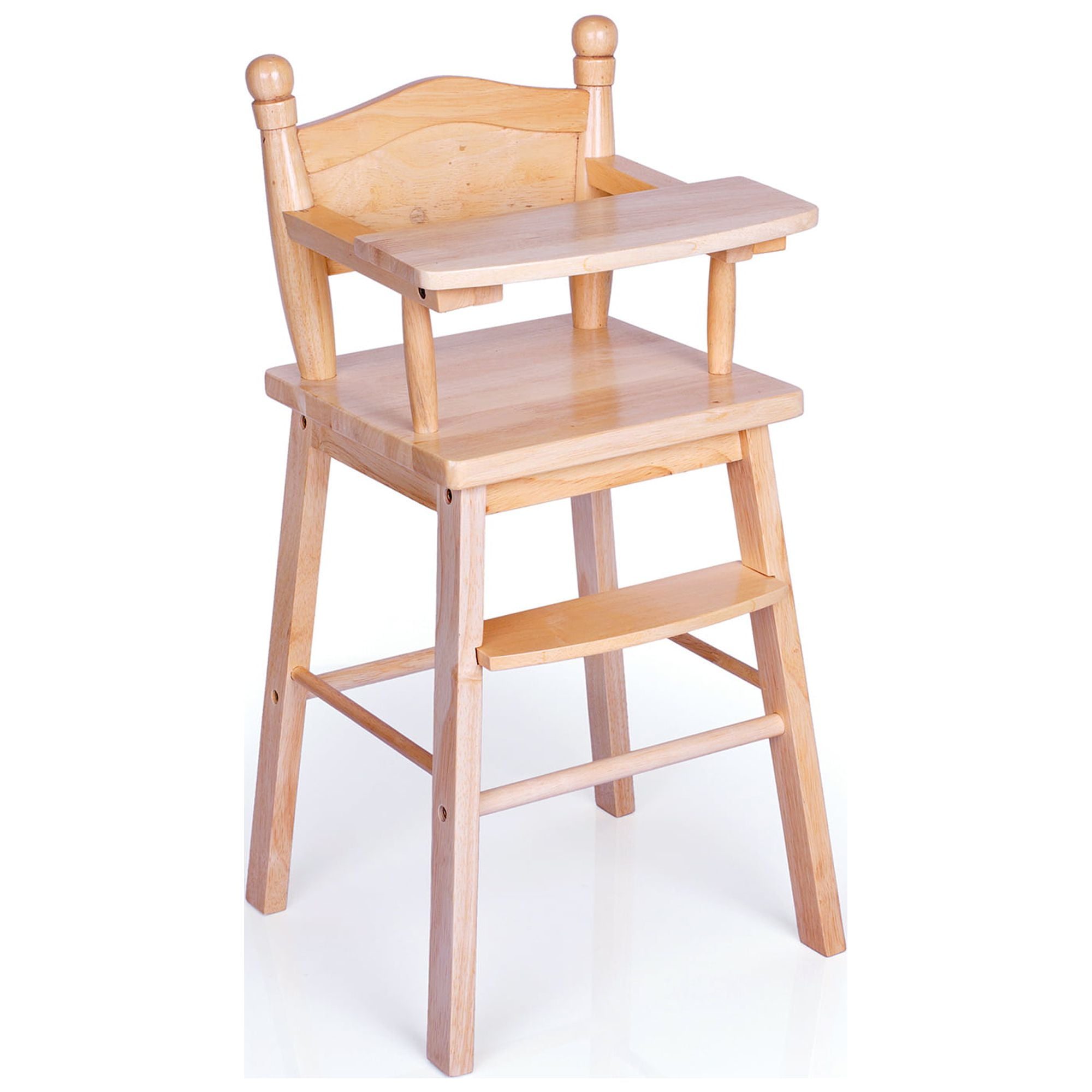 Doll High Chair - Natural - Walmart.com
