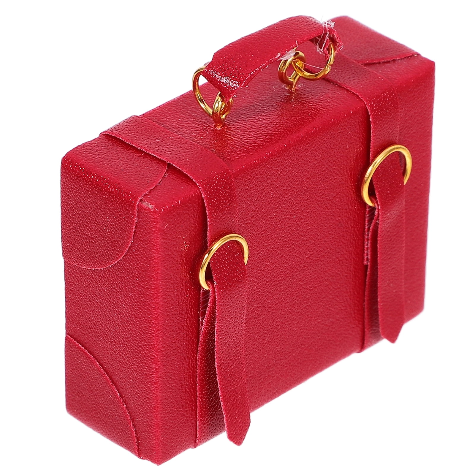 Doll House Briefcase Mini Suitcase Miniature Storage Accessories ...