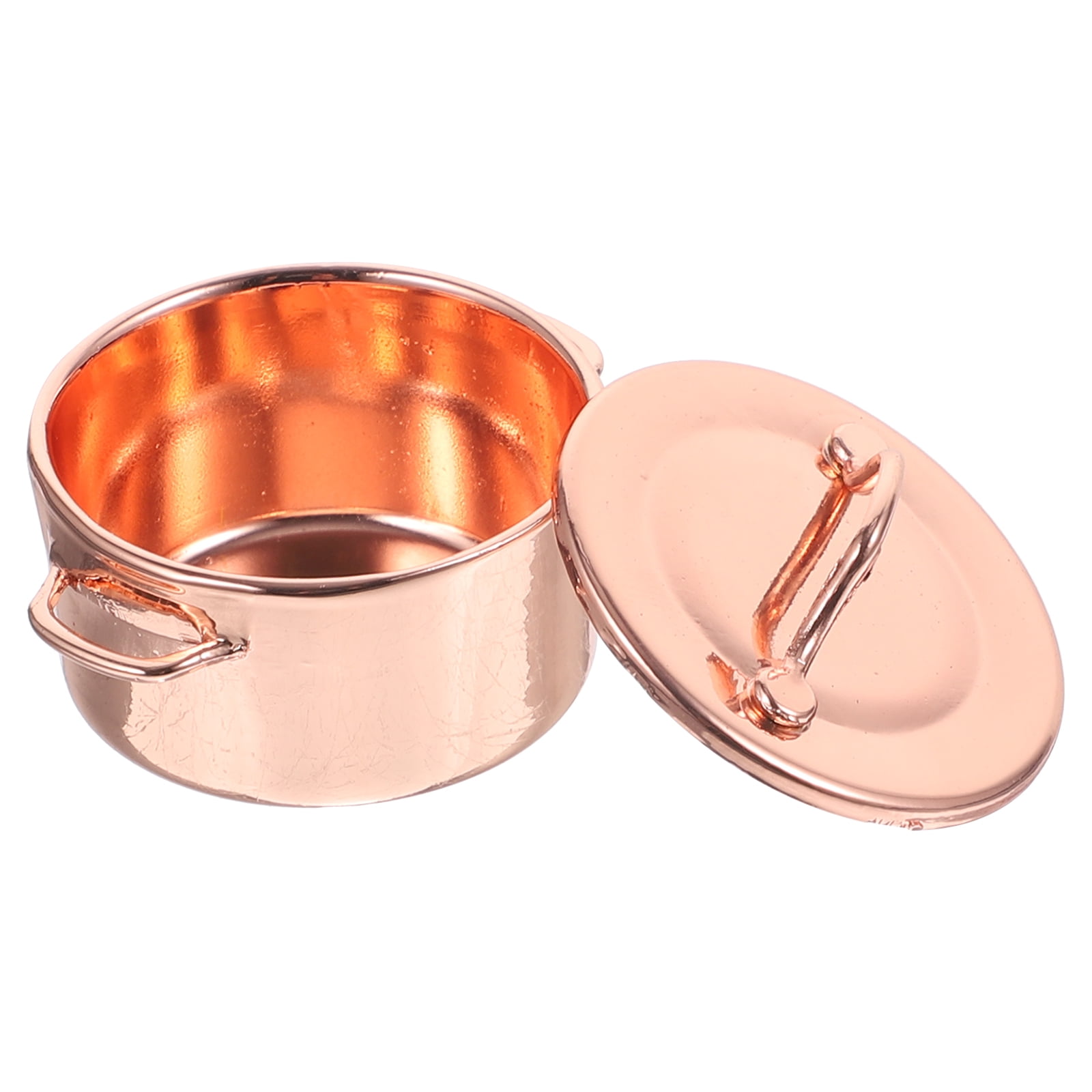 Doll House Cooking Pot Miniature Cookware Educational Mini Pot ...