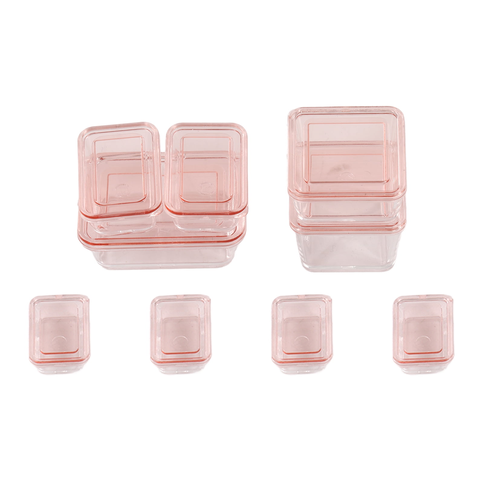 Doll House Food Container, Kids Toys Mini Decoration Set 1:6 1:12 Doll ...