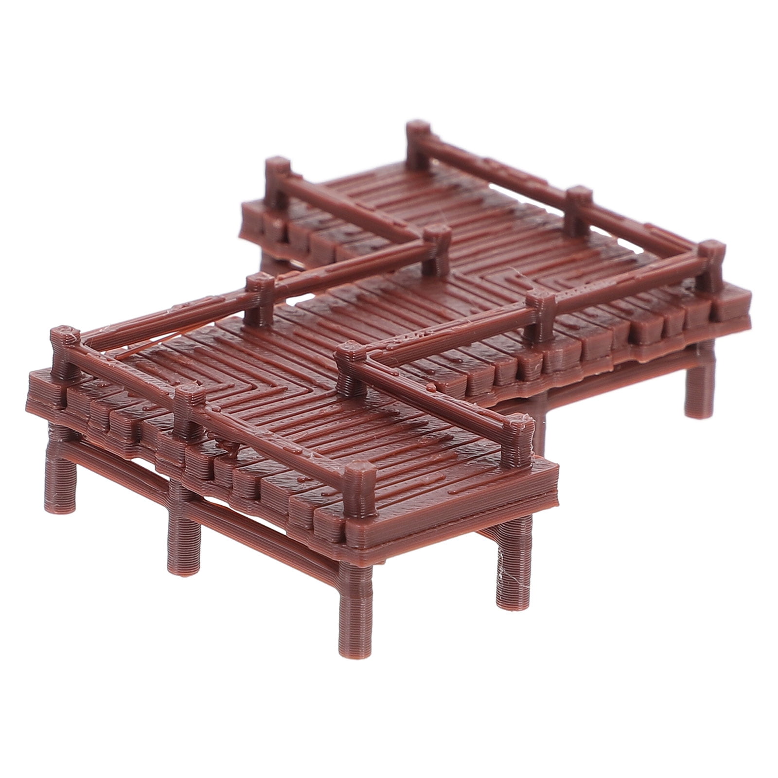 Doll House Miniature Bridge Statue Micro-landscape Decoration Miniature ...