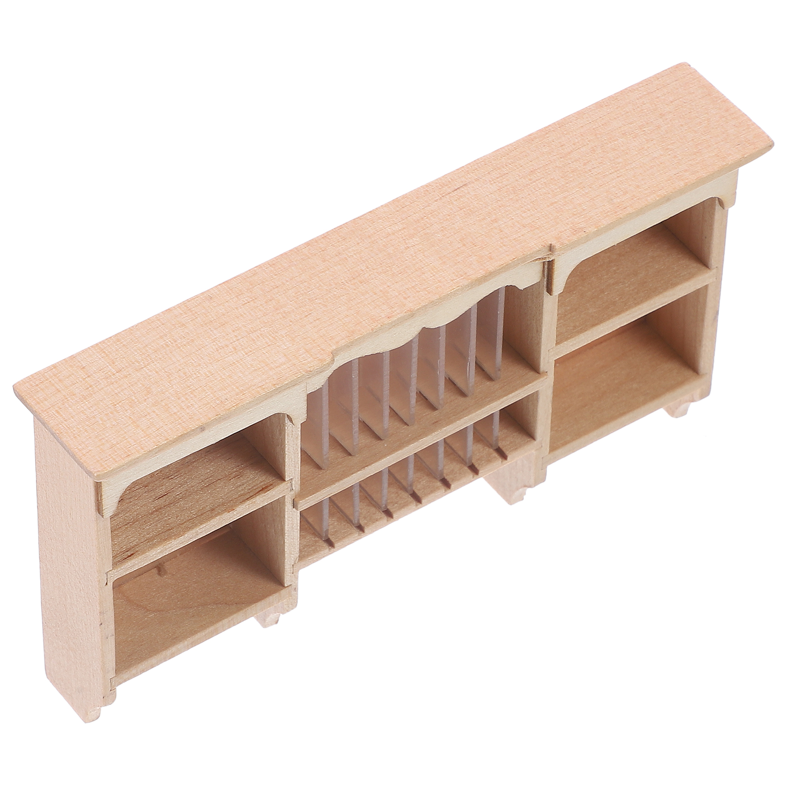 Doll House Rack Dollhouse Cabinets Storage Mini Model Wooden ...