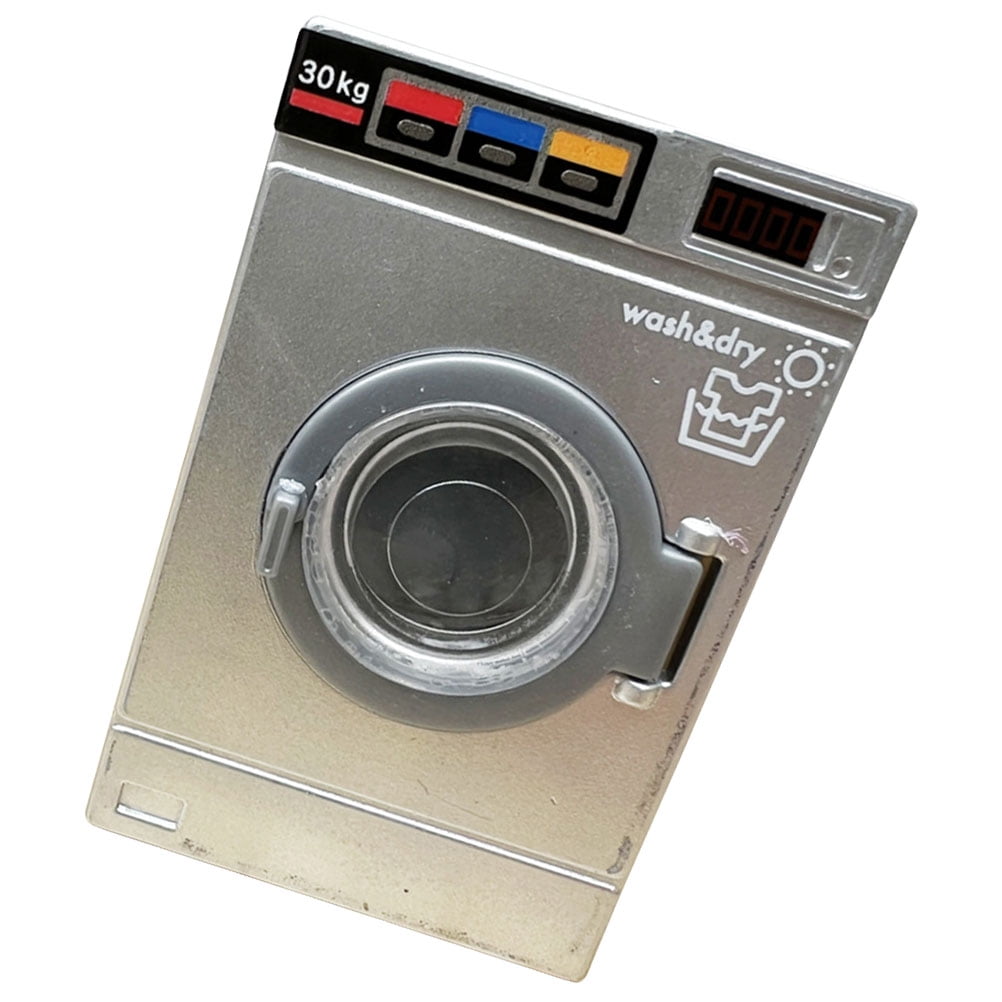 Doll House Washing Machine Model Washer and Dry Machine Mini House ...