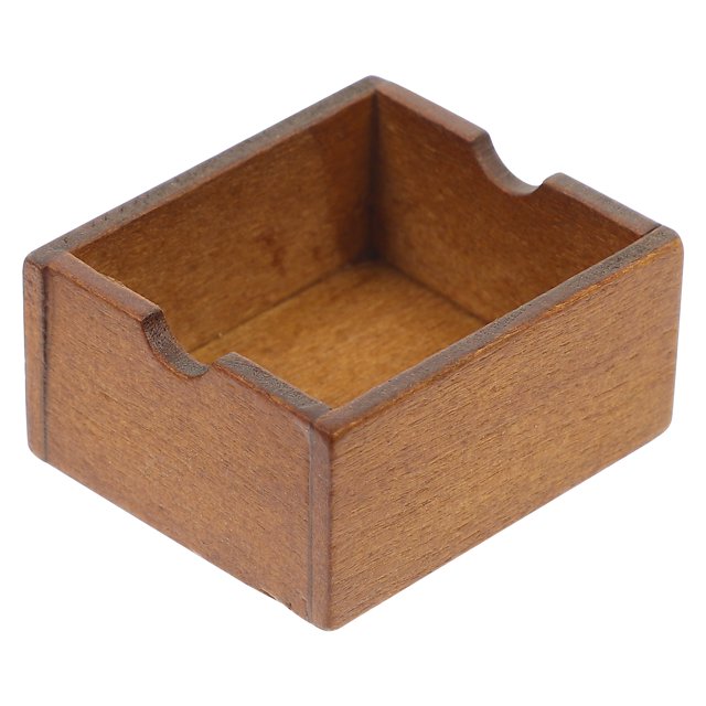 Doll House Wooden Storage Basket Crate Model Miniature Crate Layout ...