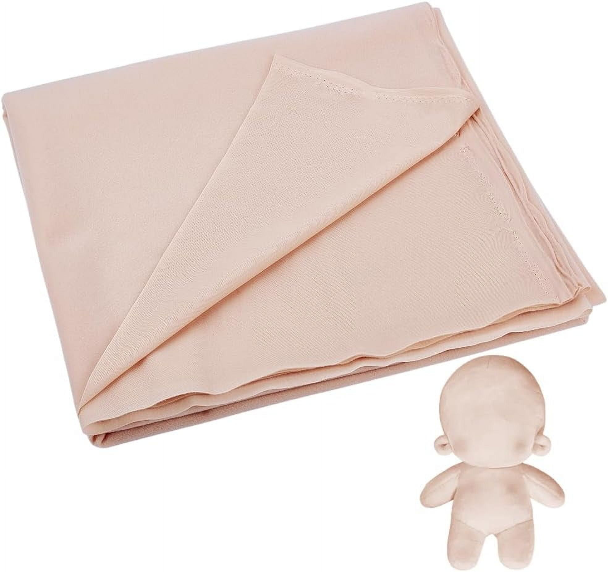Doll Making Fabric 59x59inch Soft Doll Skin Plush Fabric Cloth Skin ...