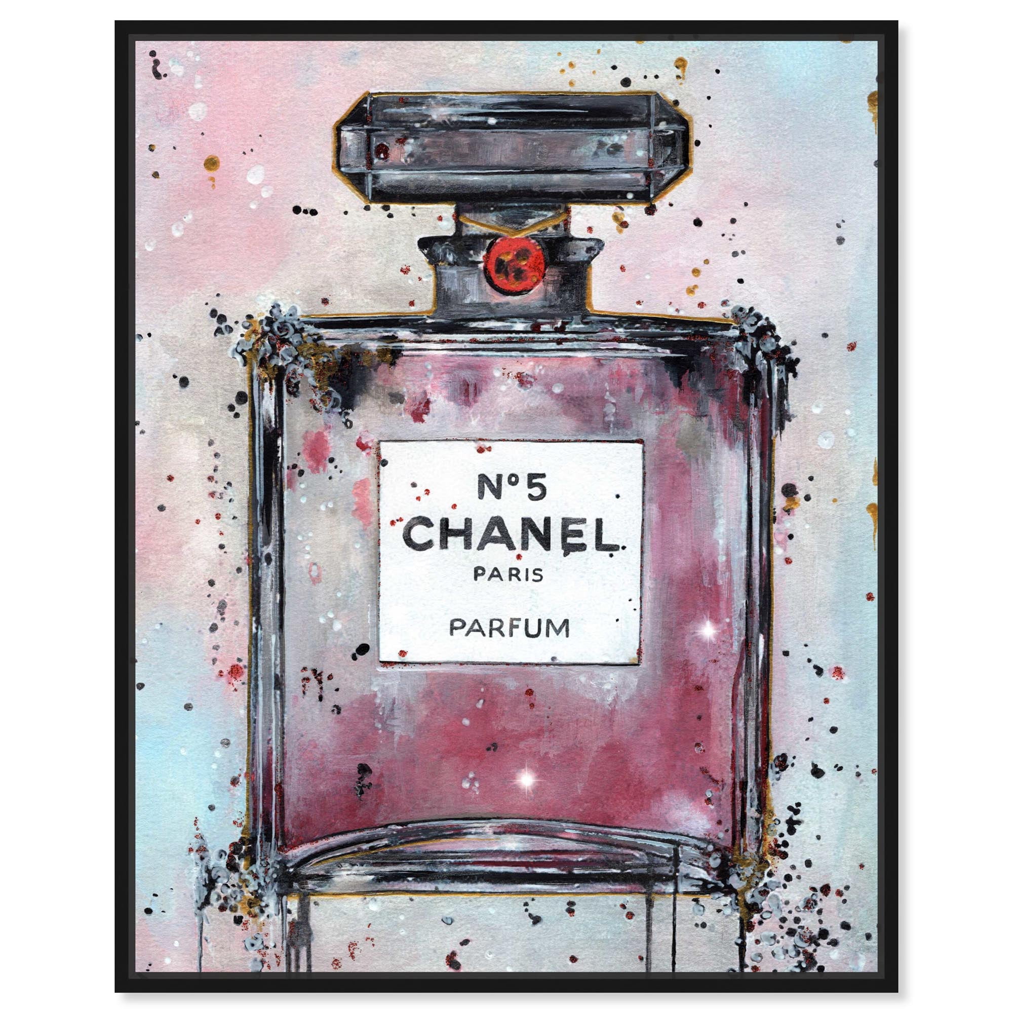 Doll Memories - Abstract Perfume Canvas Modern Fashion Art by Art ...