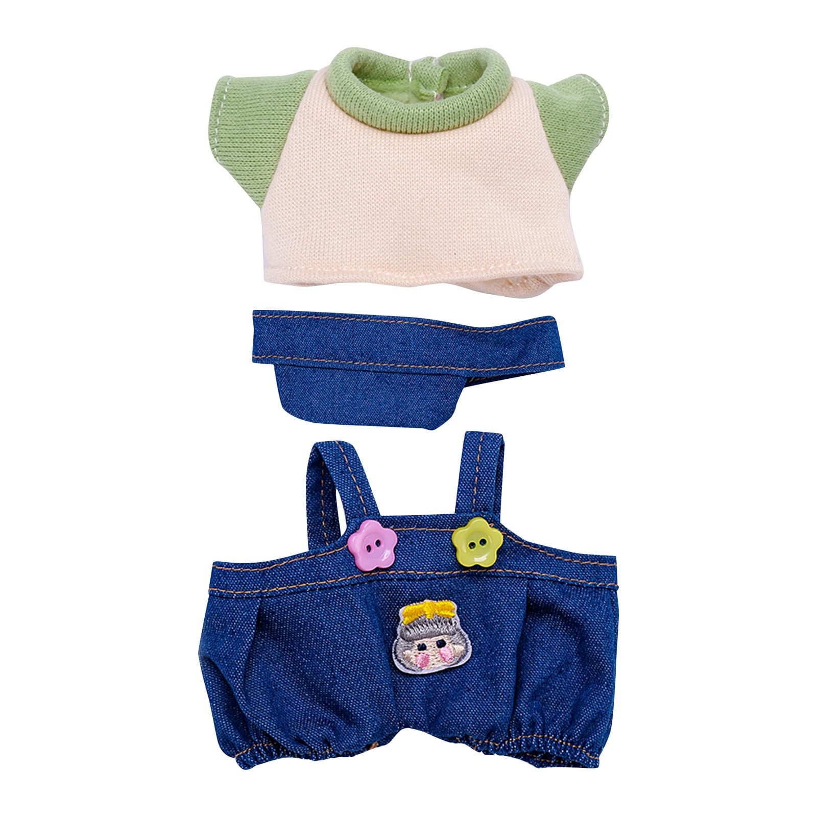 Doll Outfit Set, Soft Fabric Clothes, Accessories for Indoor/Outdoor ...