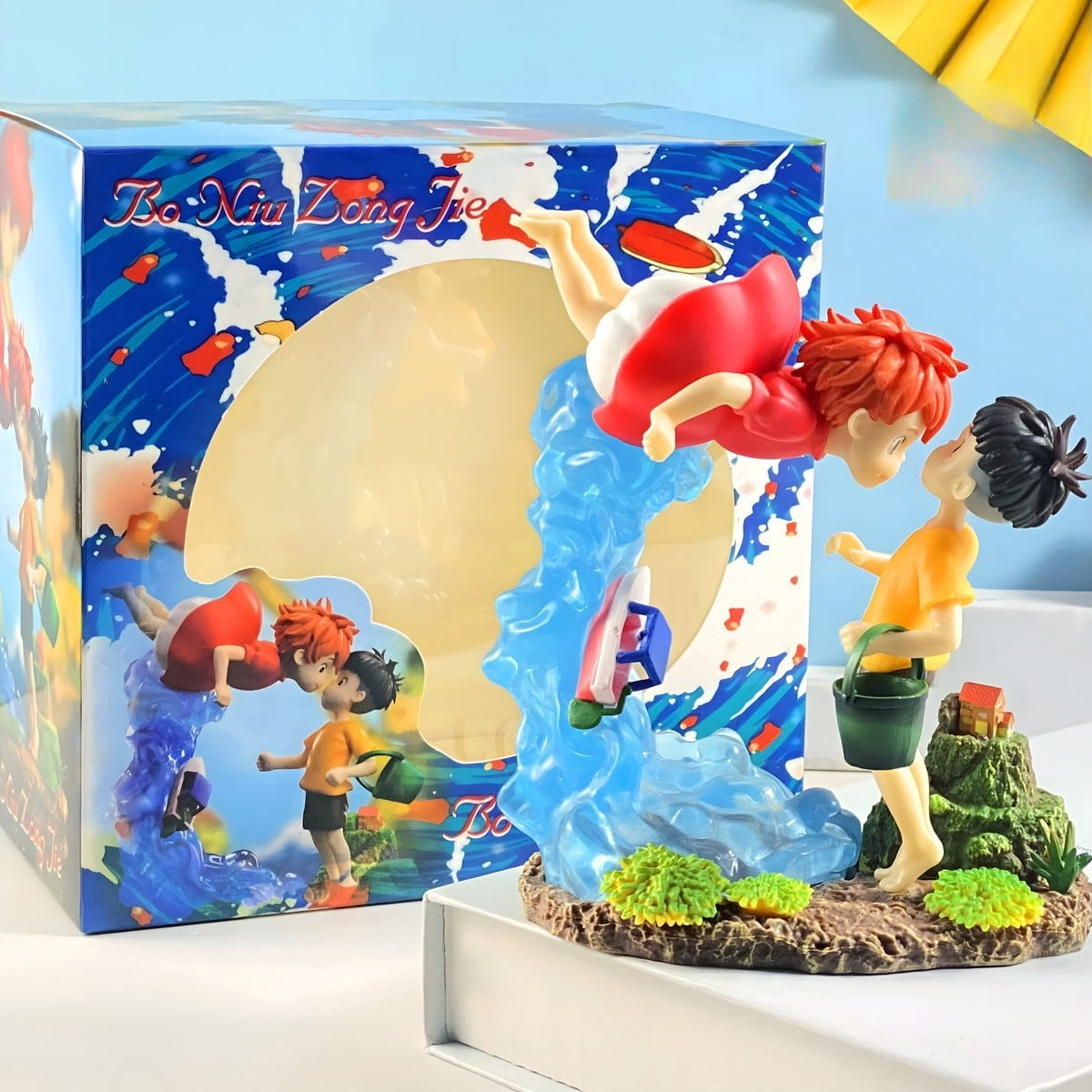 Doll Ponyo On The Cliff Figure Sousky Seagal Figure Statue Anime Action ...