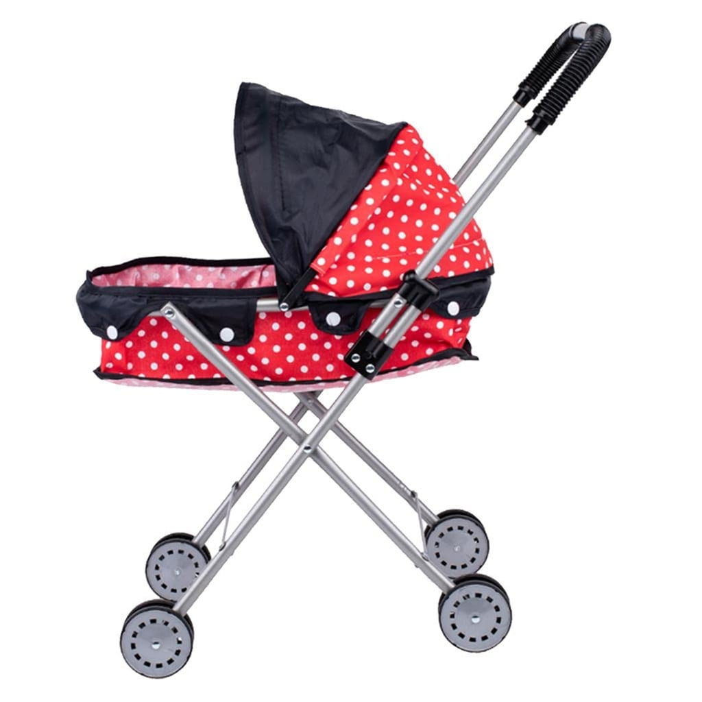 Doll Push Stroller for Kids with Easy Assembly and Compact Storage ...