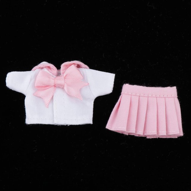 Doll Uniform for Obitsu11 OB11 Doll Party Casual Outfits Various - Pink ...