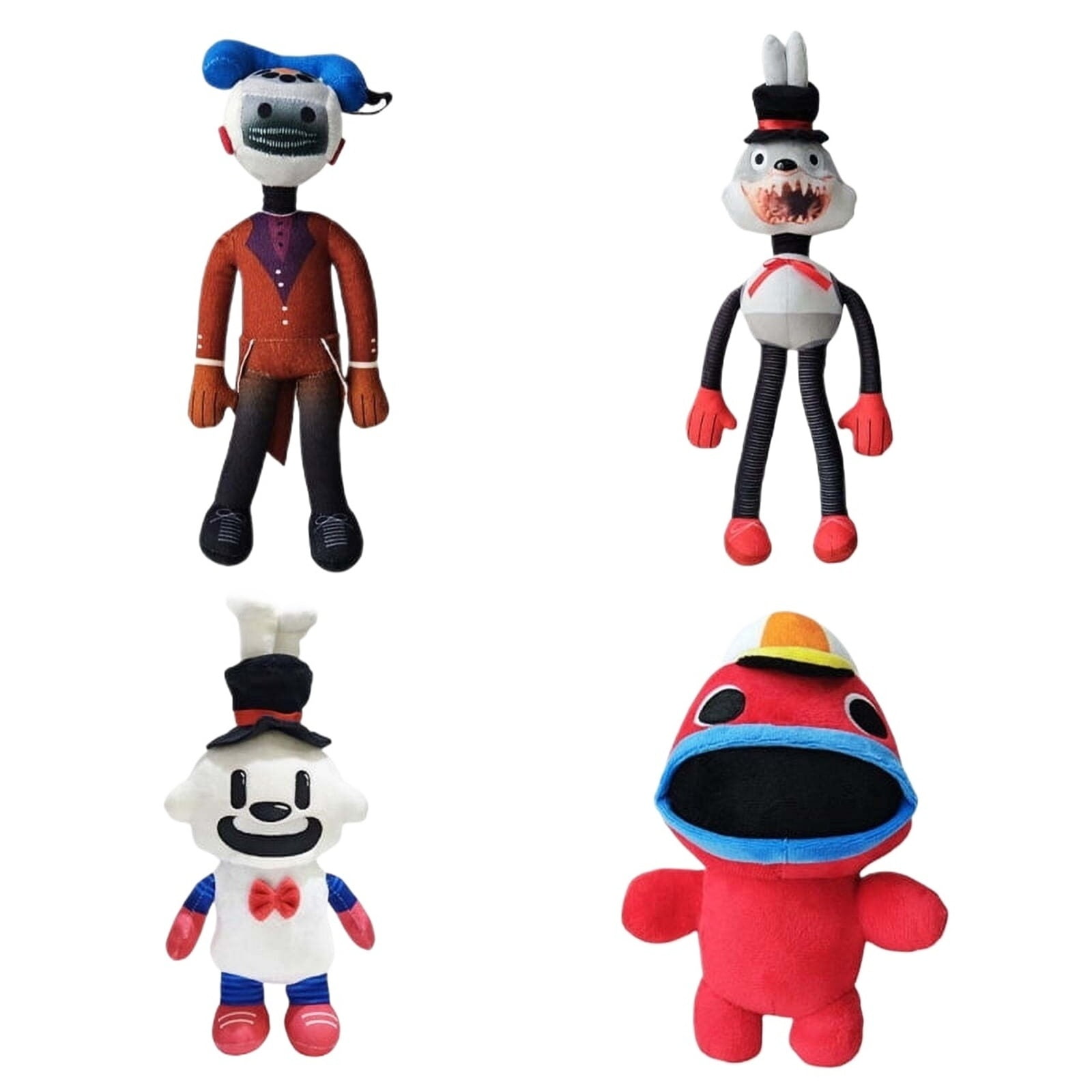 Doll gift Frankie Game Doll Horror Rabbit Children's Plush Toy 4-Piece ...