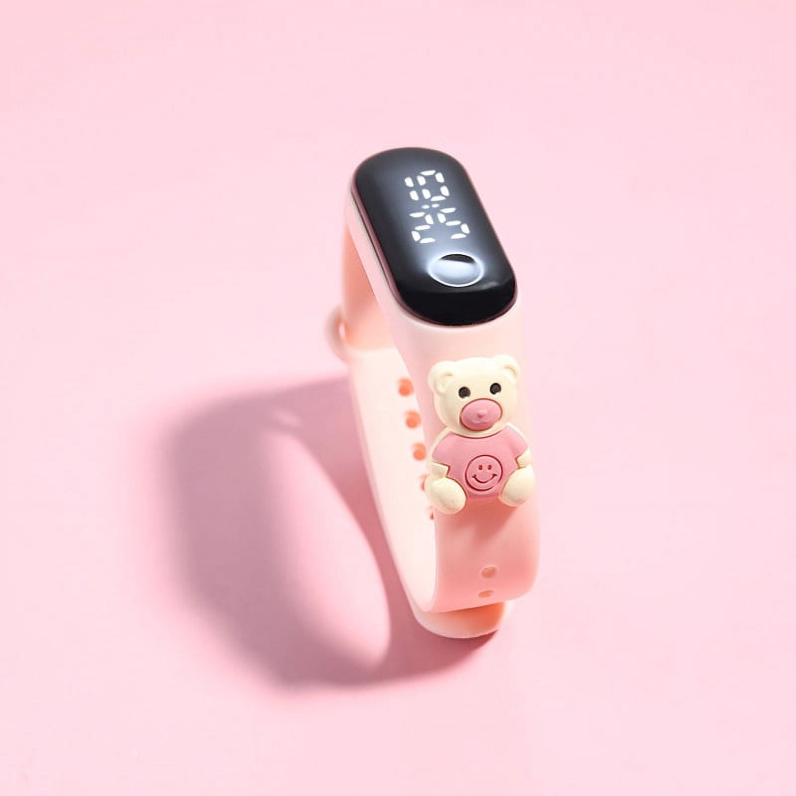 Doll student cartoon doll led electronic watch swimming touch ...