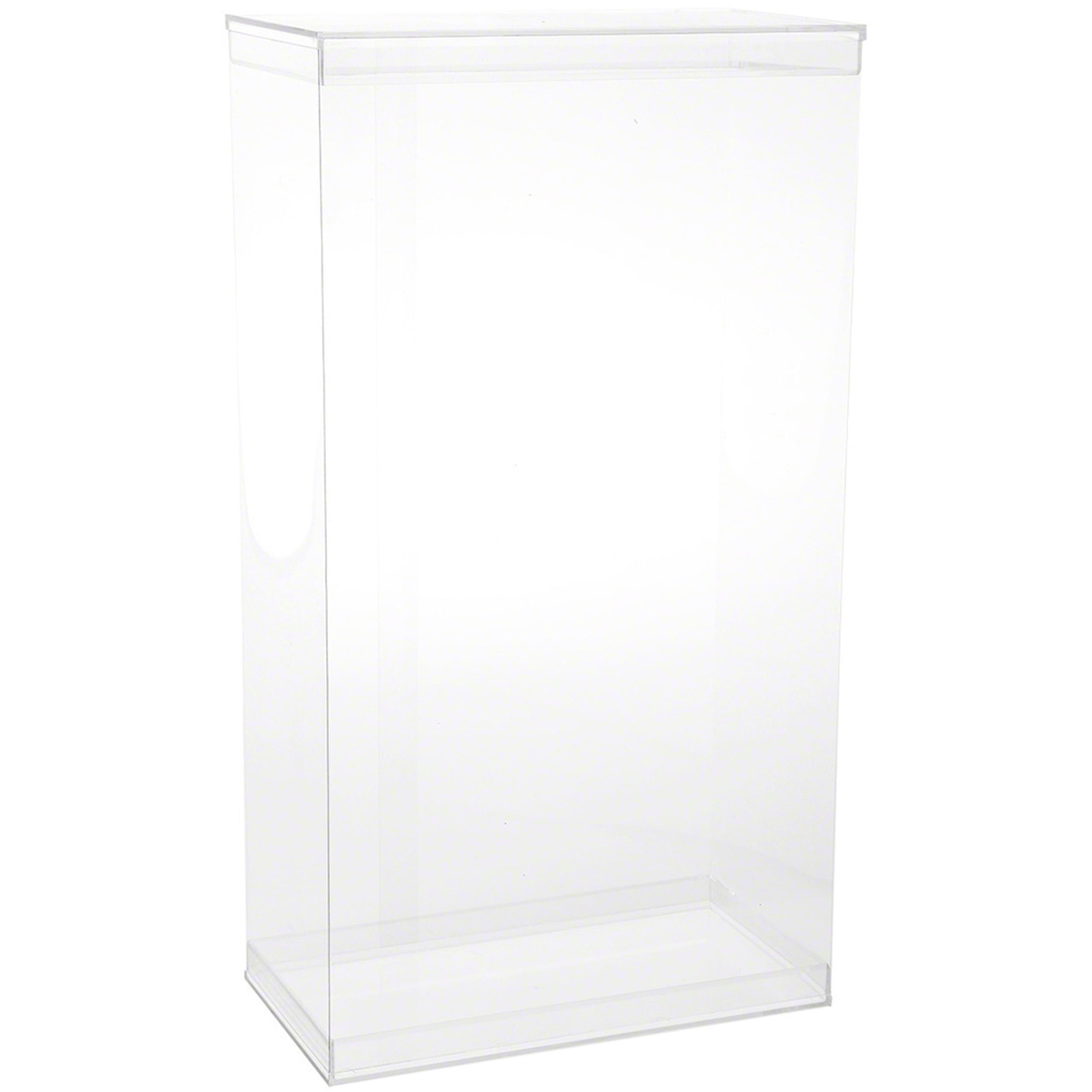 DollSafe Deluxe Clear Folding Display Case with Acrylic Top and Base ...