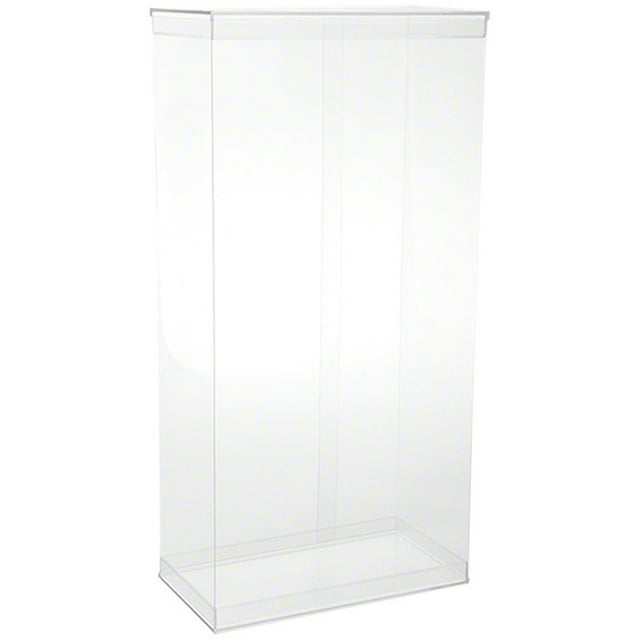 DollSafe Deluxe Clear Folding Display Case with Acrylic Top and Base ...