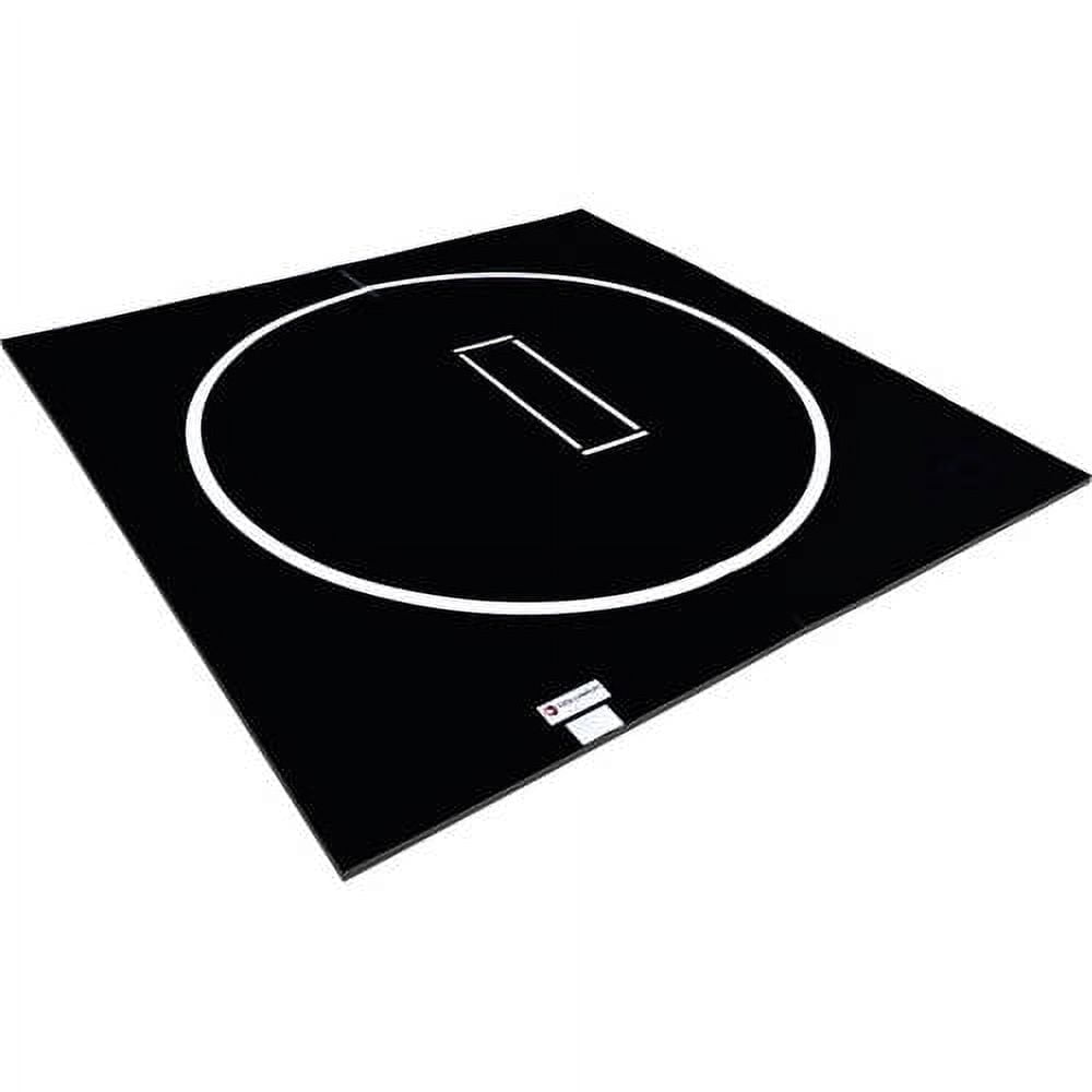 Dollamur Sports Gym Wrestling Mat, 10' x 10', Anti-Microbial, Easy to ...