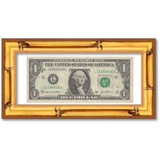 Dollar Bill Frame