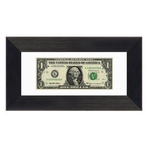 Dollar Bill Frame