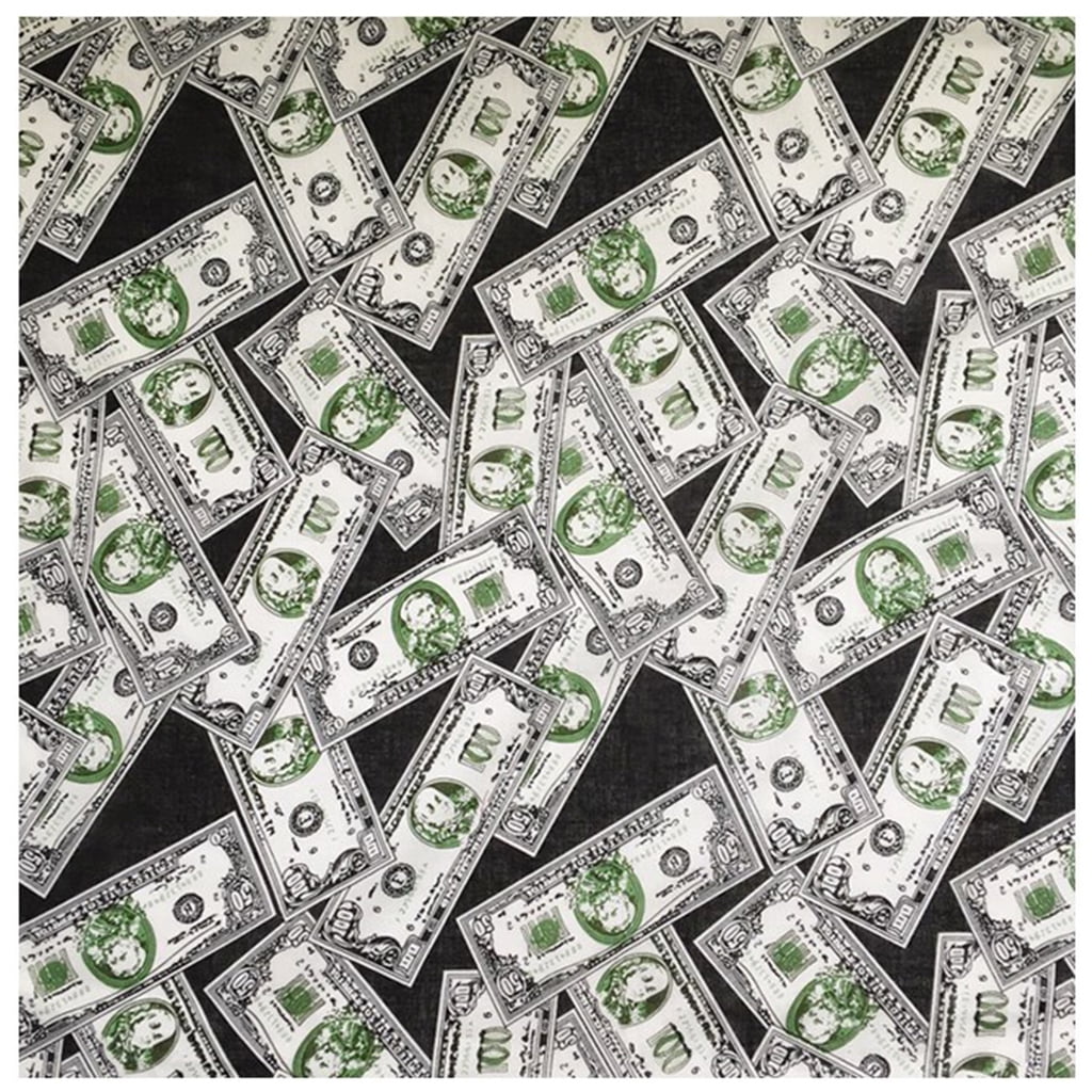 Dollar Bill Money Bandana Square Scarf Wrap Headband Motorcycle Sports ...