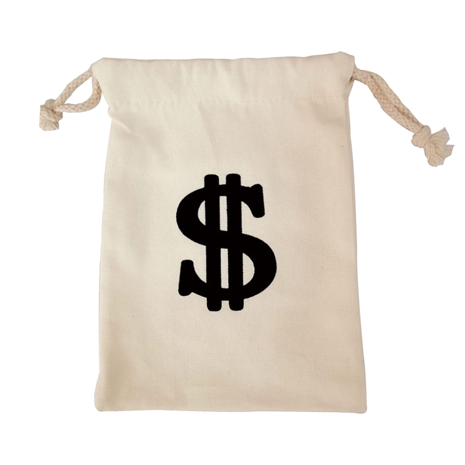 Dollar Sign Carrying Sack Large Party Props Bag for Toy Bank Themed ...