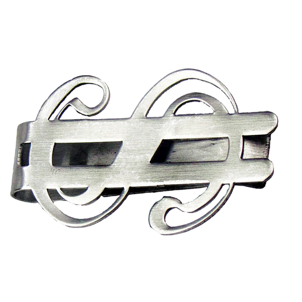 Dollar Sign Money Clip Space-saving Men's Fermasoldi Cards Holder for ...