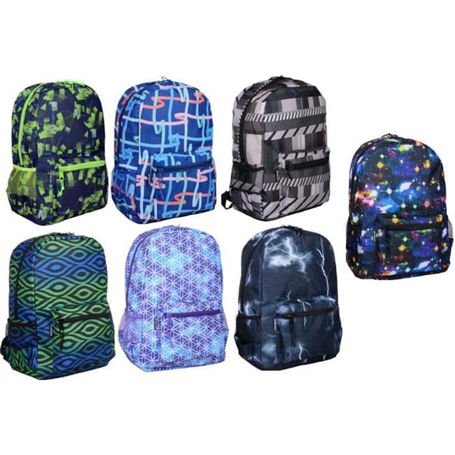 DollarDays 16 in. Assorted Style Backpacks - Case of 24 - Walmart.com